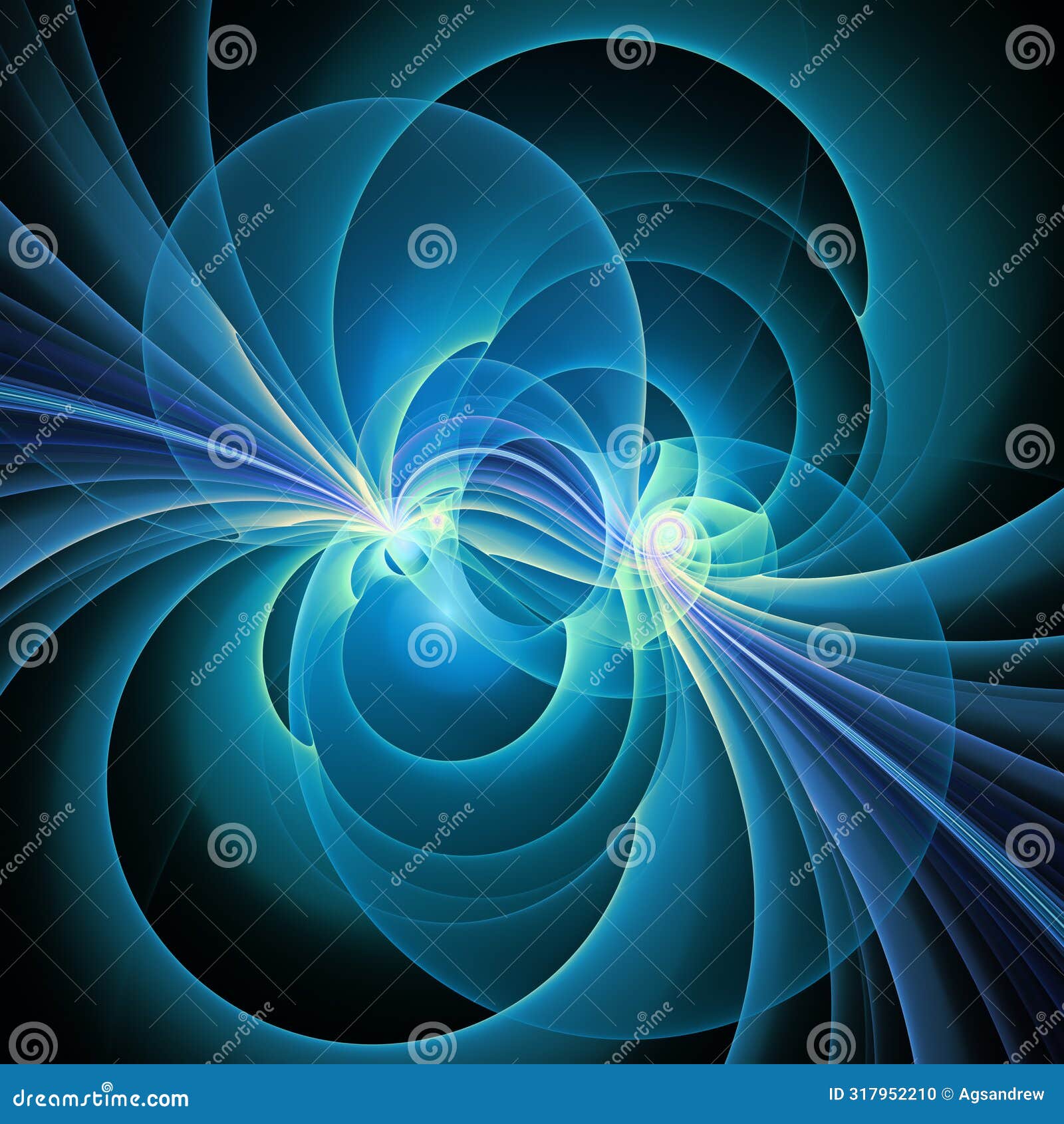Layers of Propagation stock illustration. Illustration of interference ...