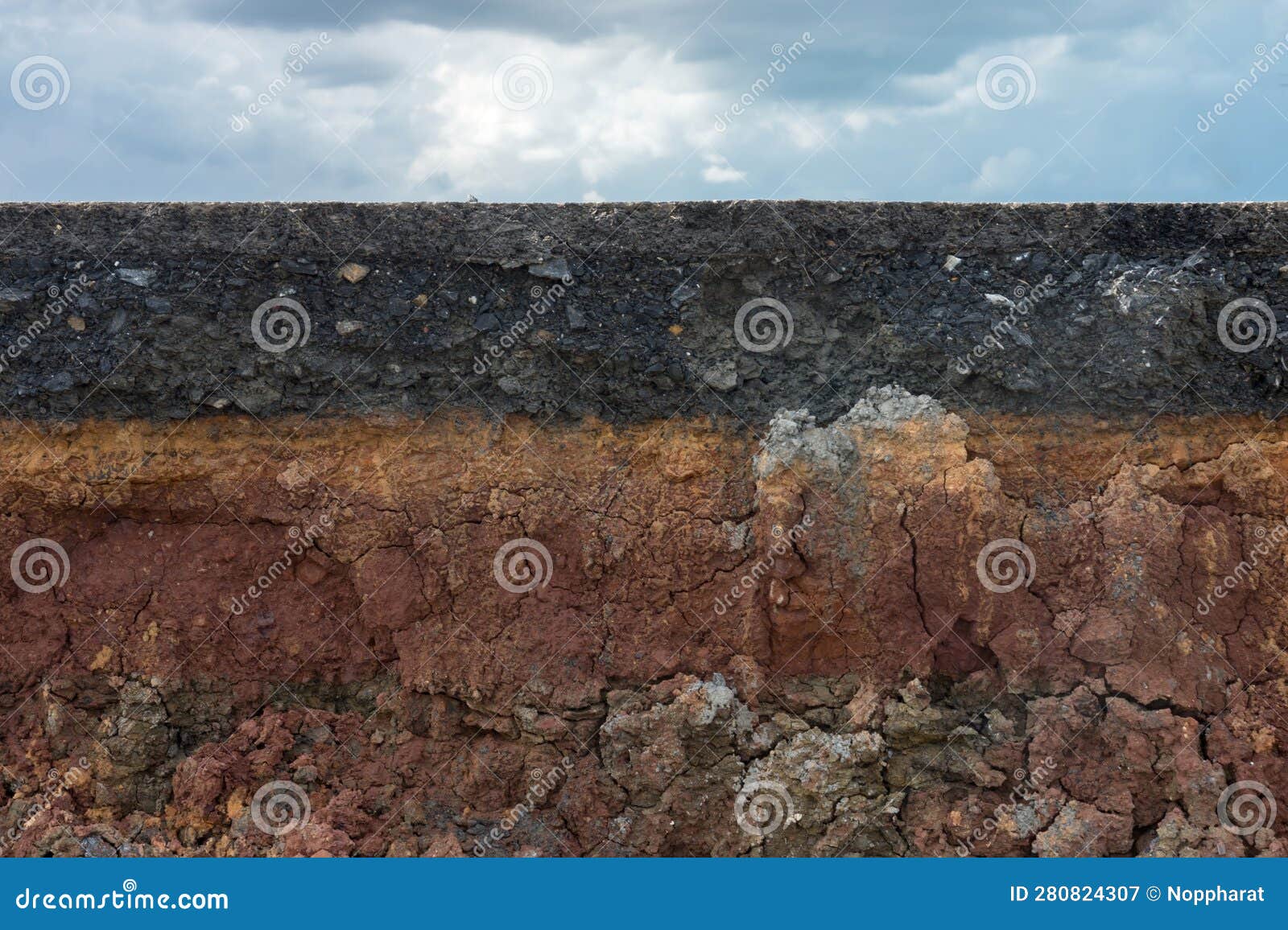 The Layers of Road. Un-focus Image Stock Image - Image of environment ...