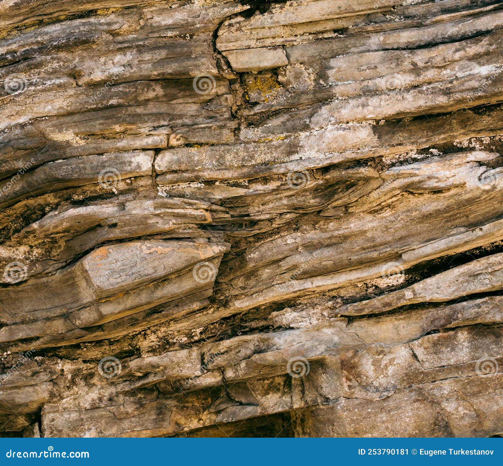 Layers of Rocks Texture Background Stock Image - Image of stones, work ...