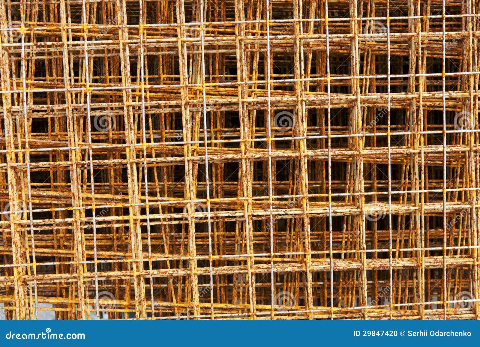 Rusty Steel Rod for Construction Stock Photo - Image of manufacture ...