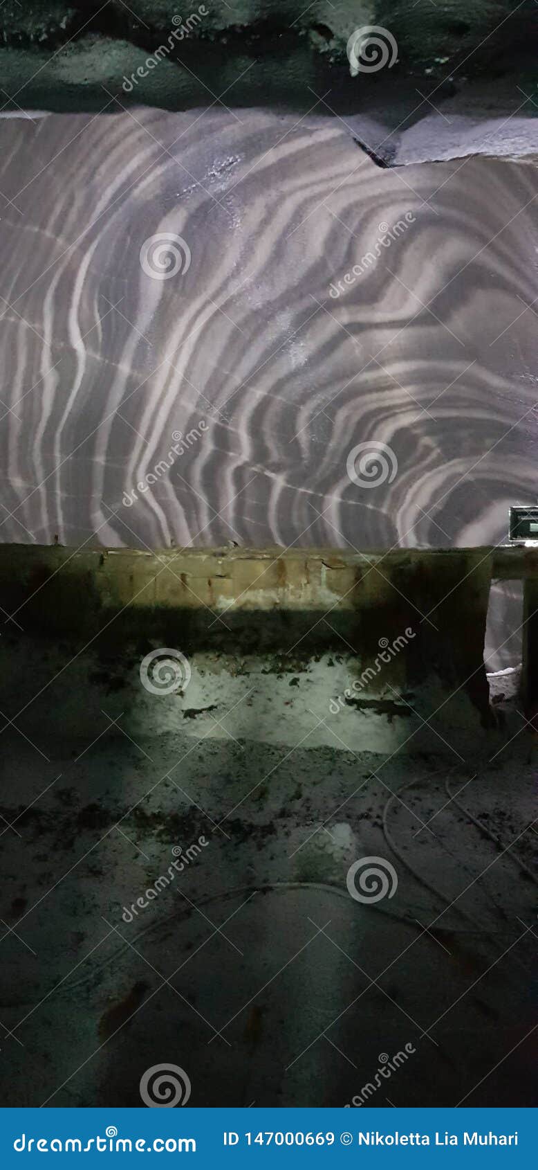 Layers of Salt Inside the Torda Salt Mine Editorial Stock Image - Image ...