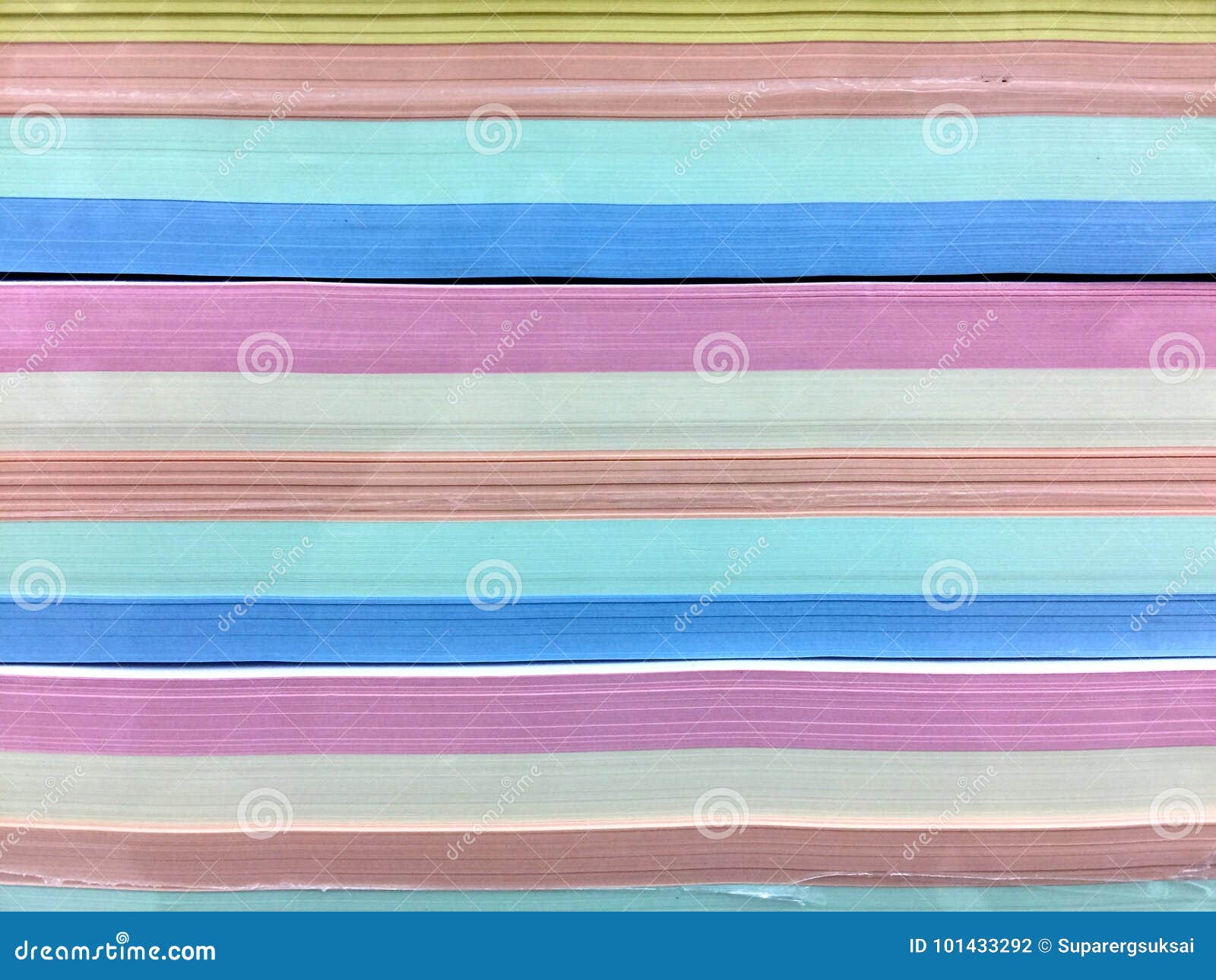 Layers of Stacked Color Papers Stock Photo - Image of colorful, papers ...