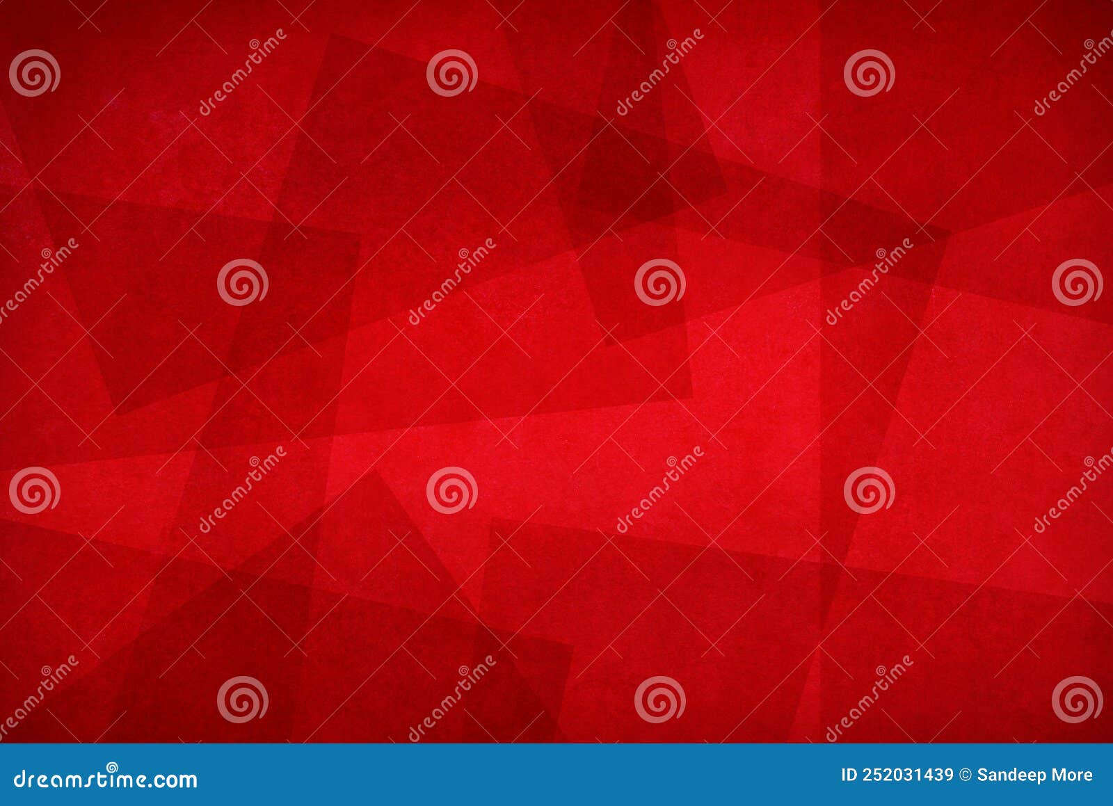 Layers of Textured Transparent Material on Red Background in Shapes of ...