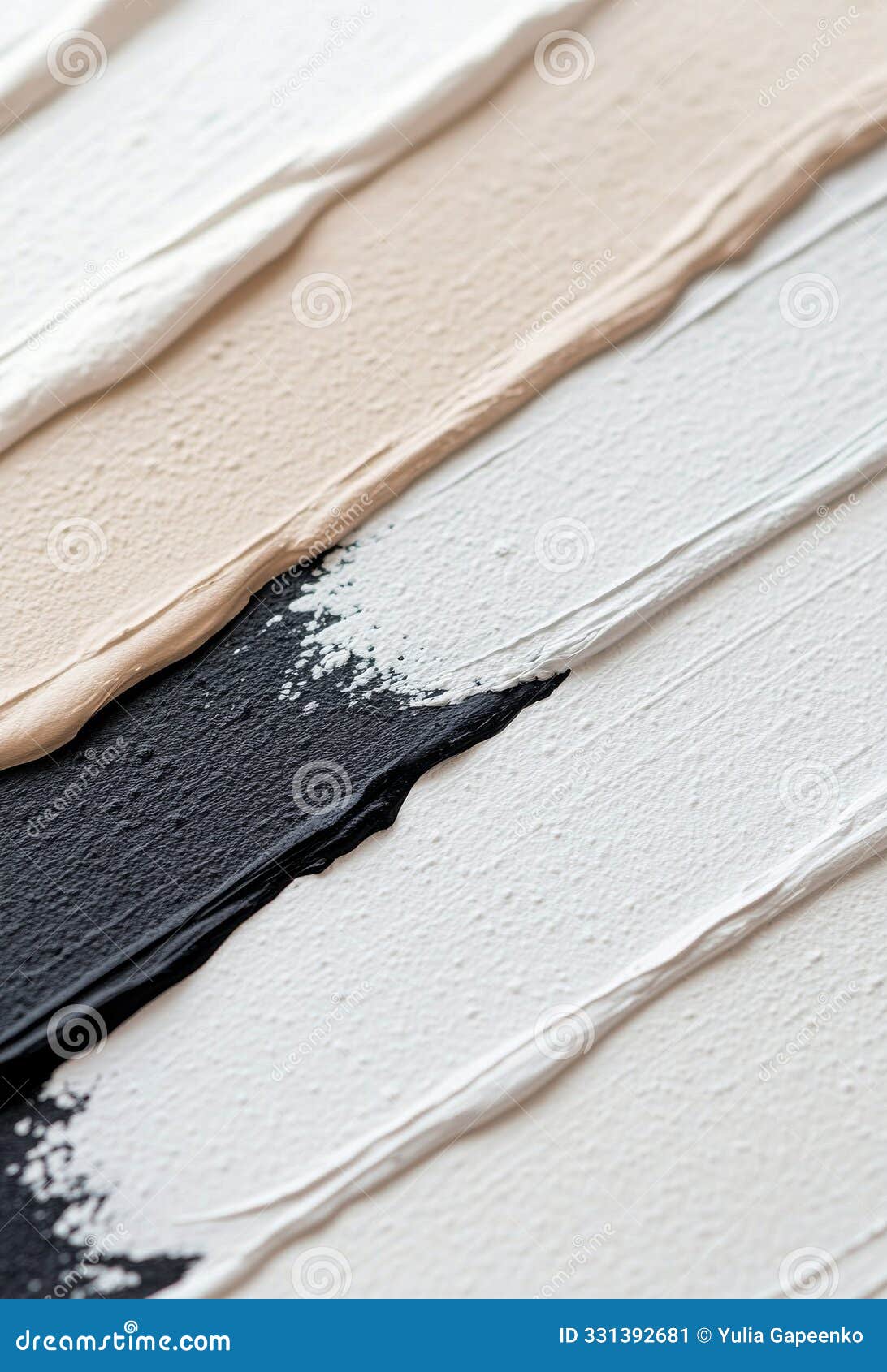 Layers of Textured White Paint on Canvas Creating a Smooth Artistic ...