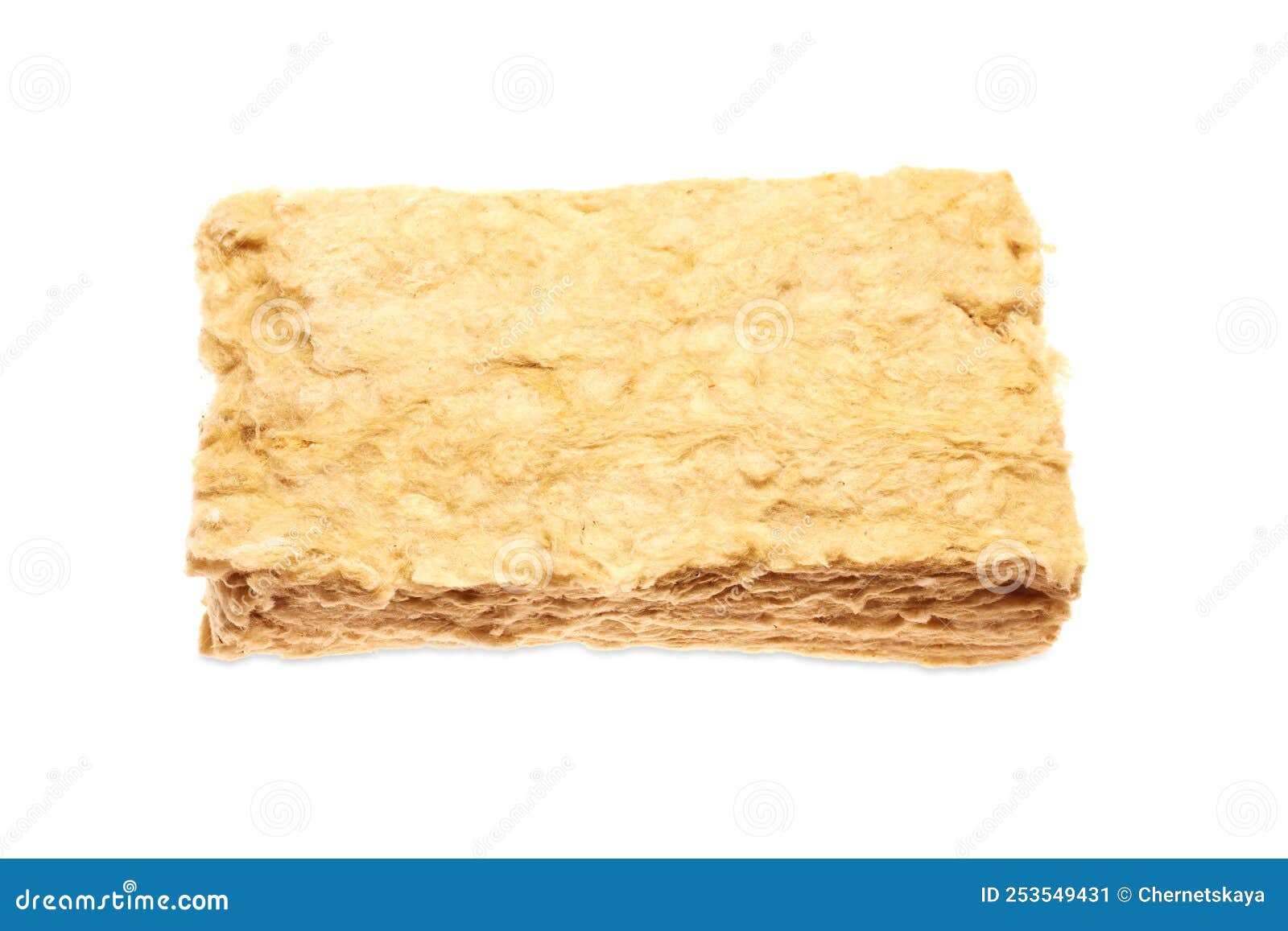 Layers of Thermal Insulation Material on White Background Stock Image ...