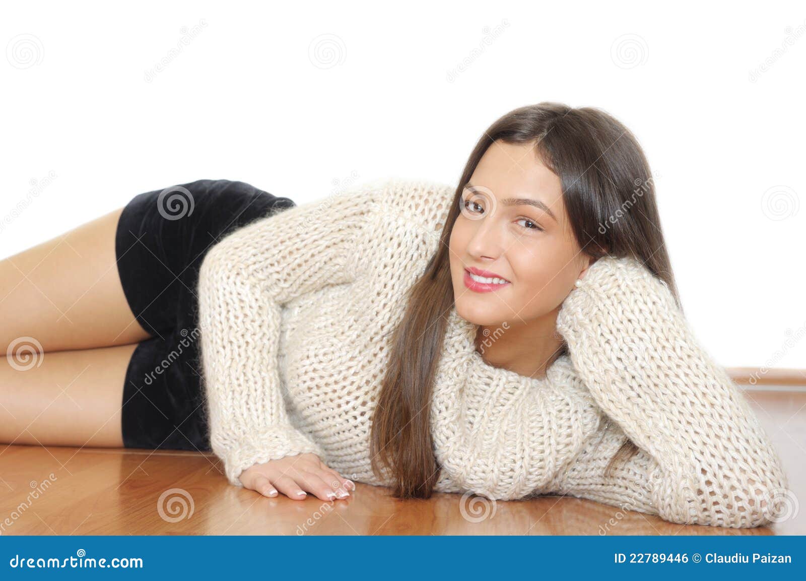 Laying stock photo. Image of smiling, wellness, relax - 22789446