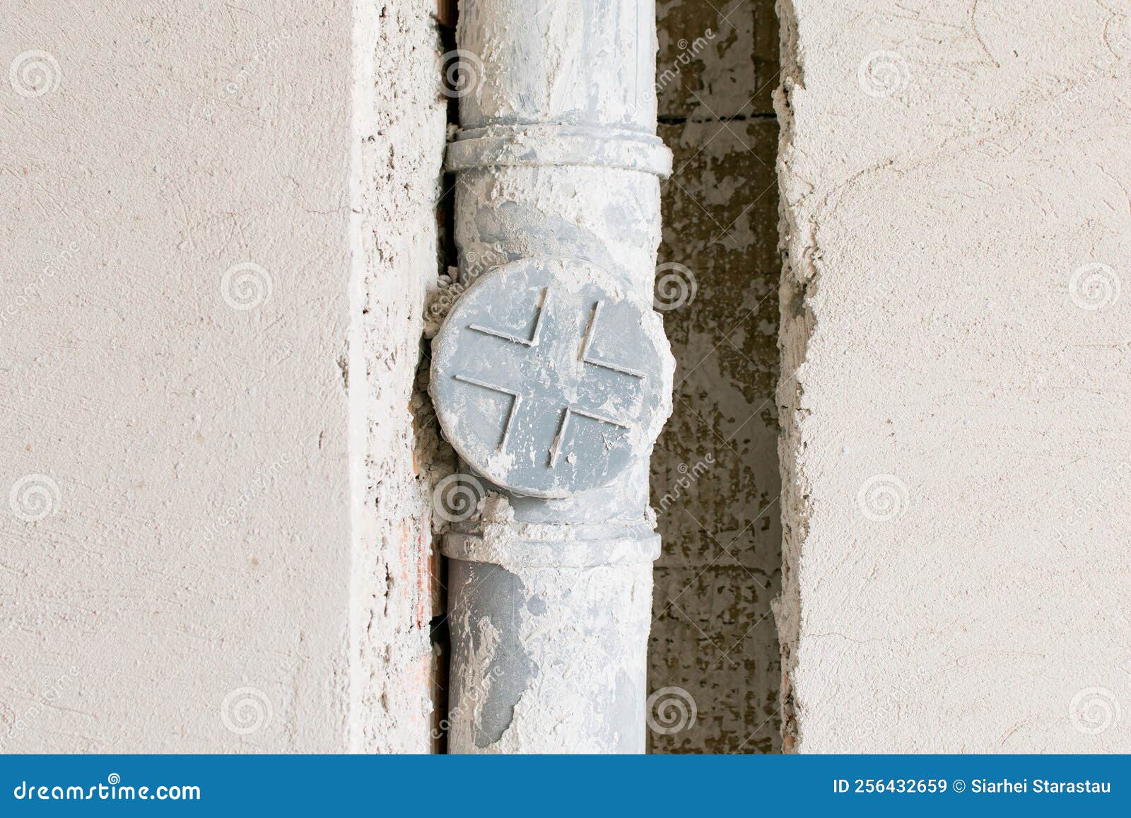 Laying of Communications in a New House Stock Image - Image of problems ...