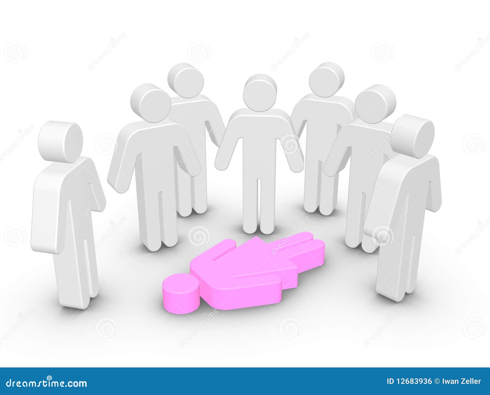 3D People - Helpless 2 - Green Screen Royalty-Free Stock Photo ...