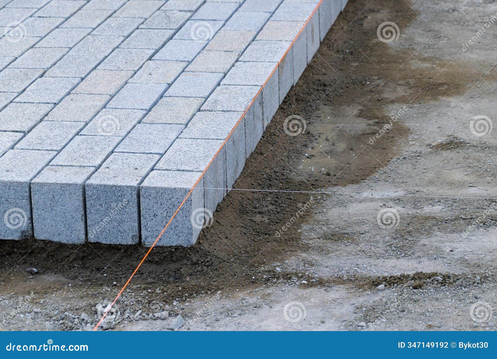 Sidewalk Construction Blockade Stock Photo | CartoonDealer.com #53725548