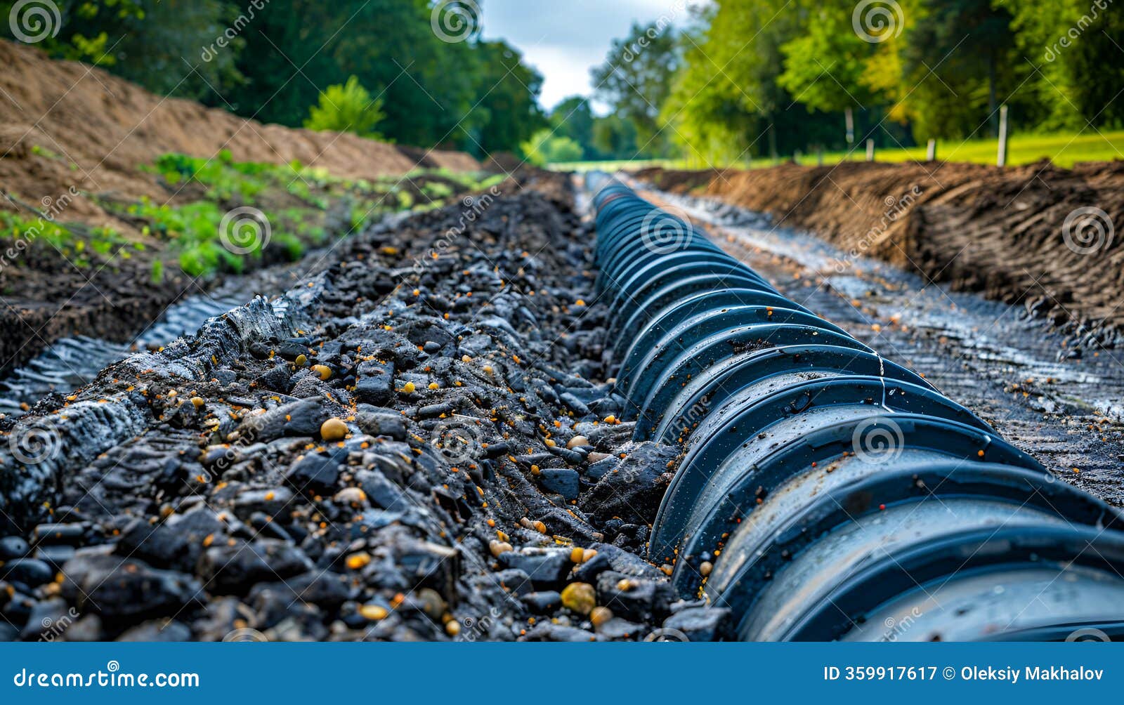 Laying Subsurface Drainage Systems For Efficient Management Of ...