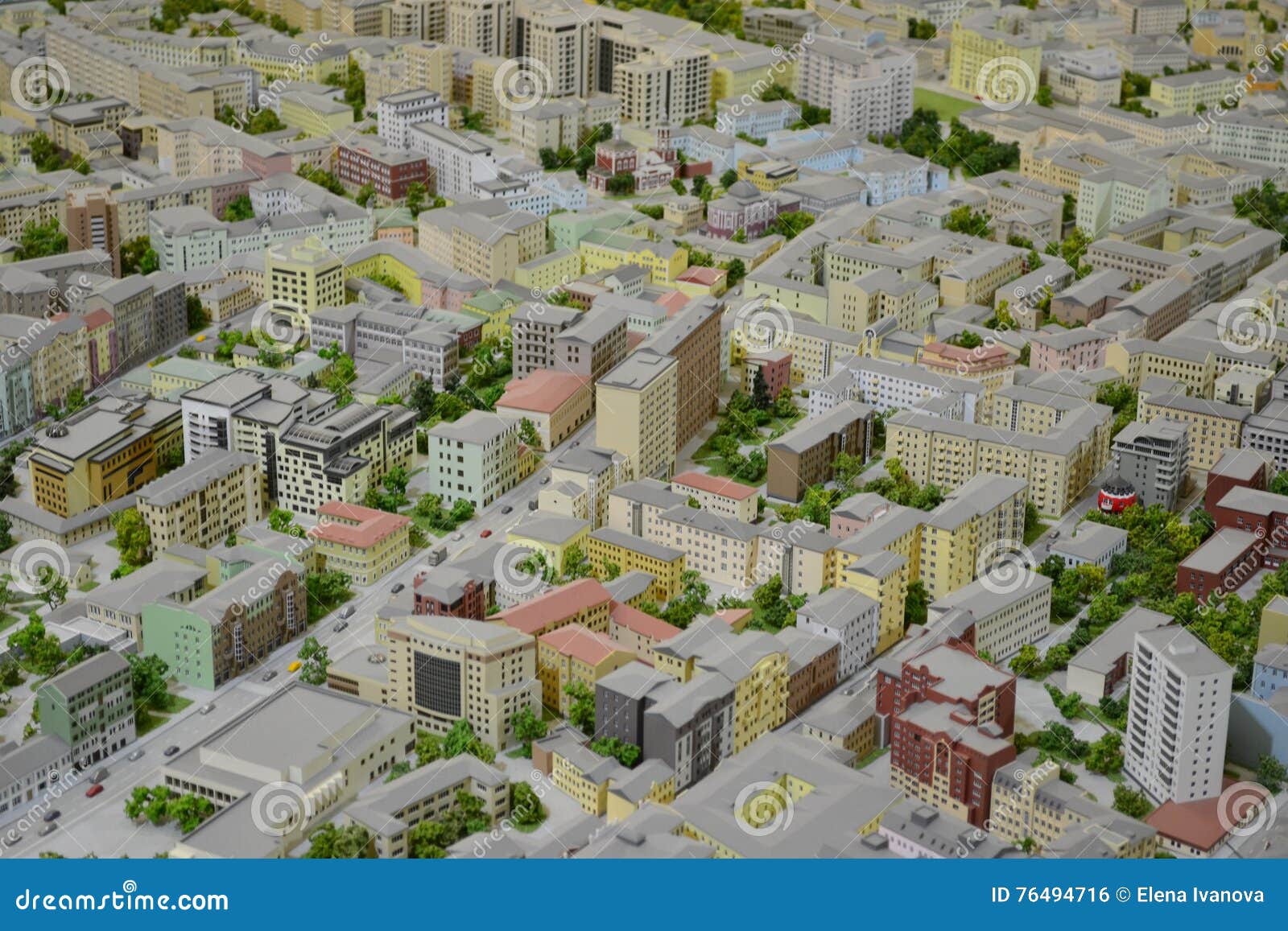 The Layout of the City of Moscow Editorial Photo - Image of exhibition ...