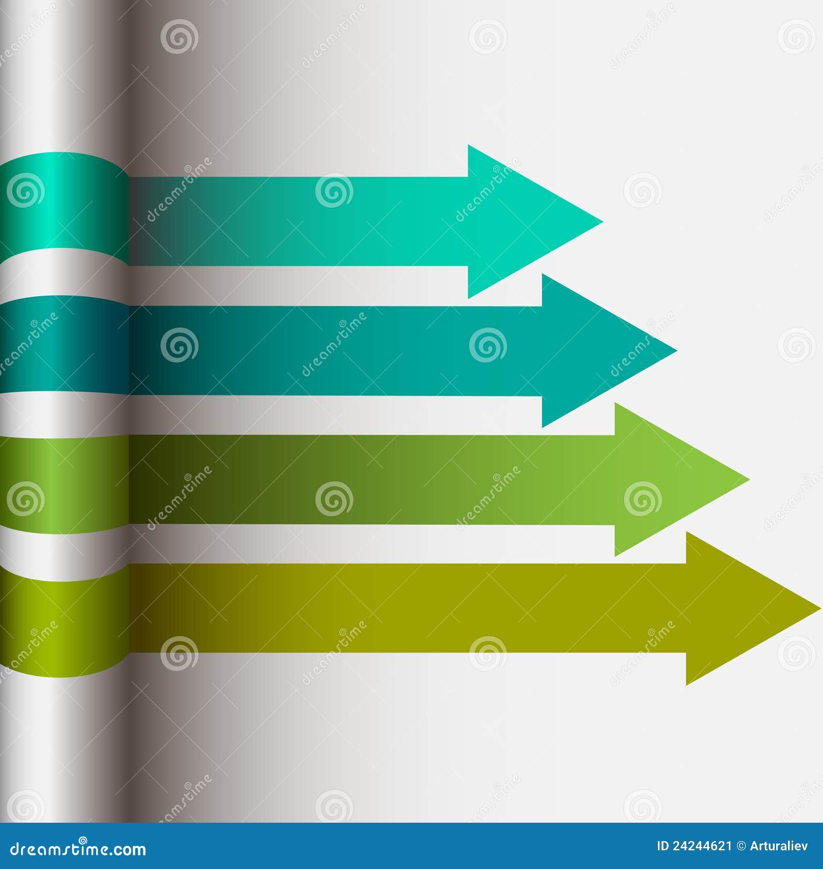 Layout design with arrows stock vector. Illustration of arrow - 24244621