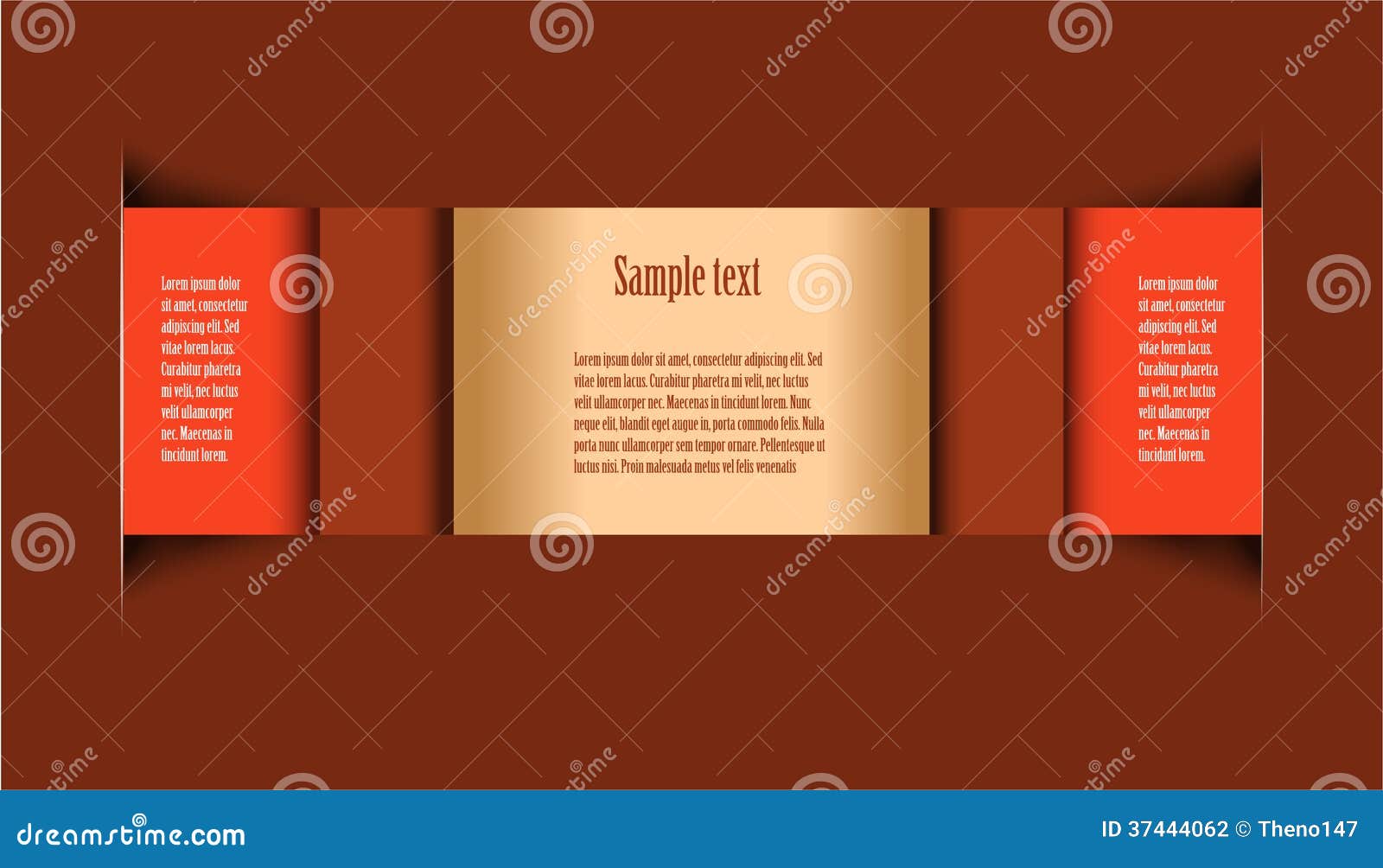 Layout design stock vector. Illustration of design, brown - 37444062