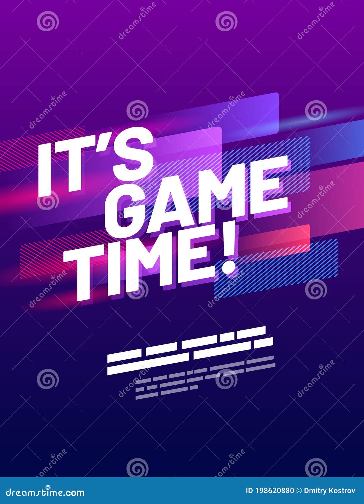 Layout Design Template with Abstract Dynamic Shapes. Stock Vector ...