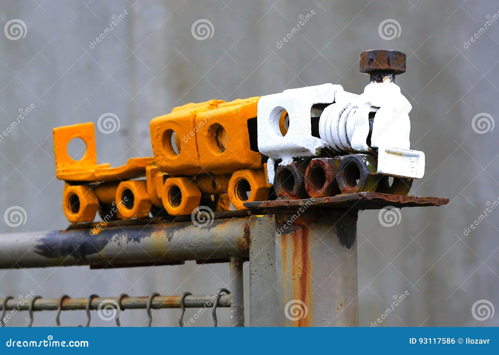 The Layout of the Engine of the Iron Stock Photo - Image of models ...