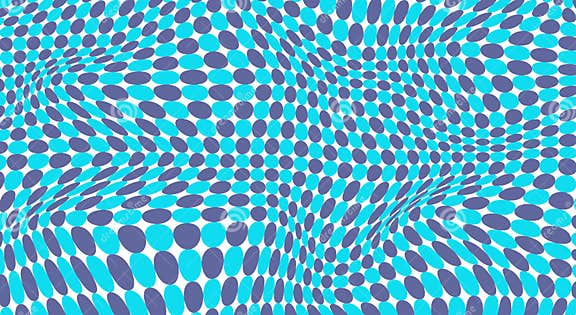 The Layout of a Geometric Deformed Pattern with Circles of Different ...