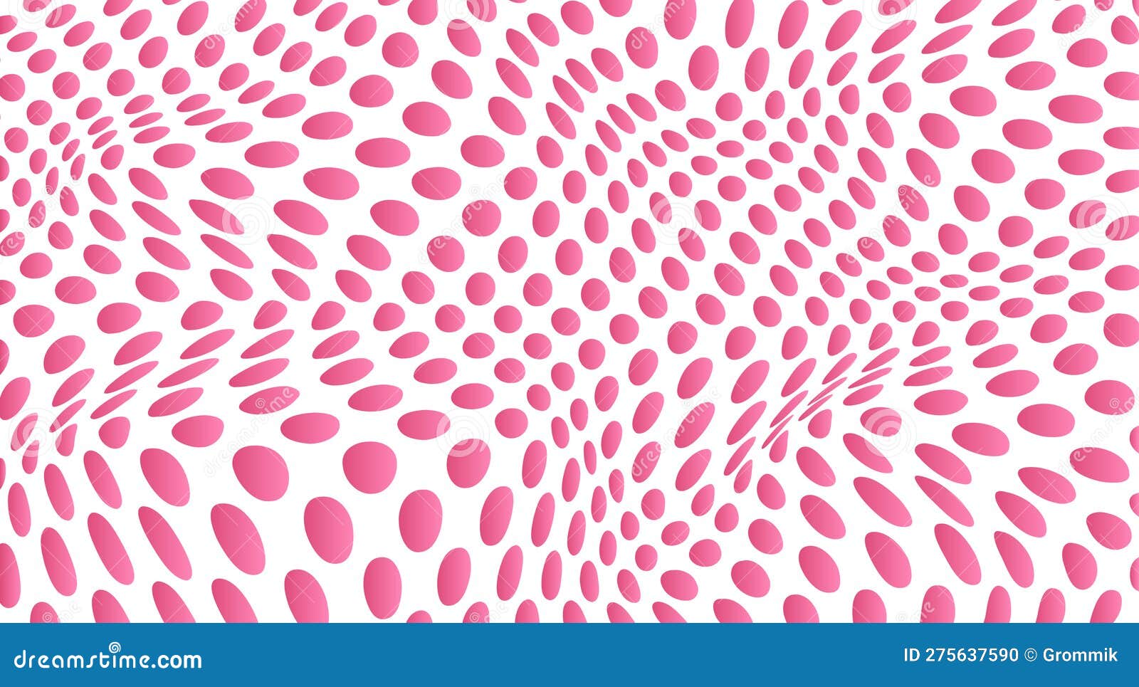 The Layout of a Geometric Deformed Pattern with Circles of Different ...