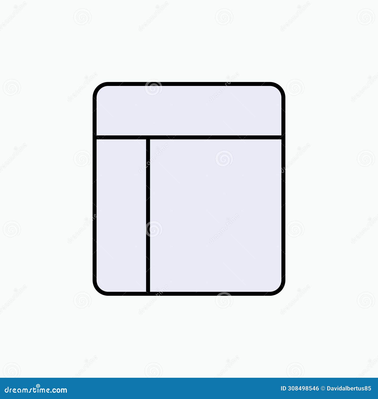 Layout Icon. Arrange, Arrangement Element Symbol. Stock Illustration ...