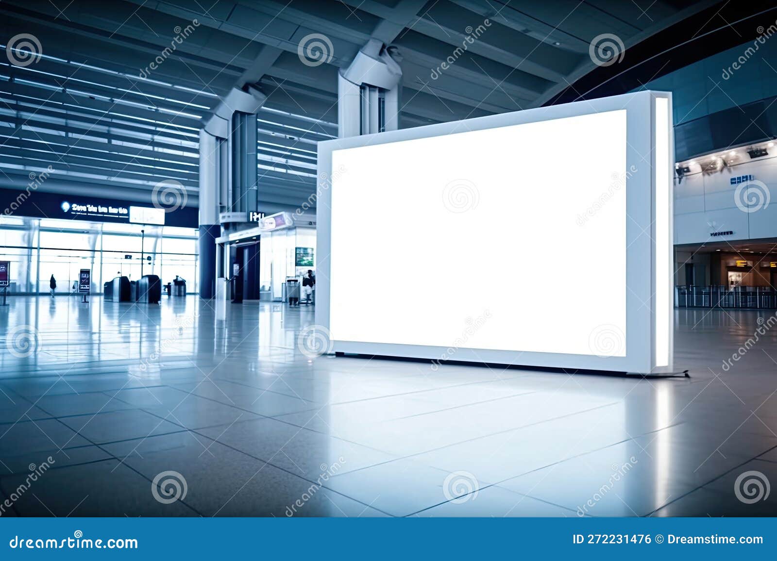 The Layout of a Large Information Media Panel at the Airport ...