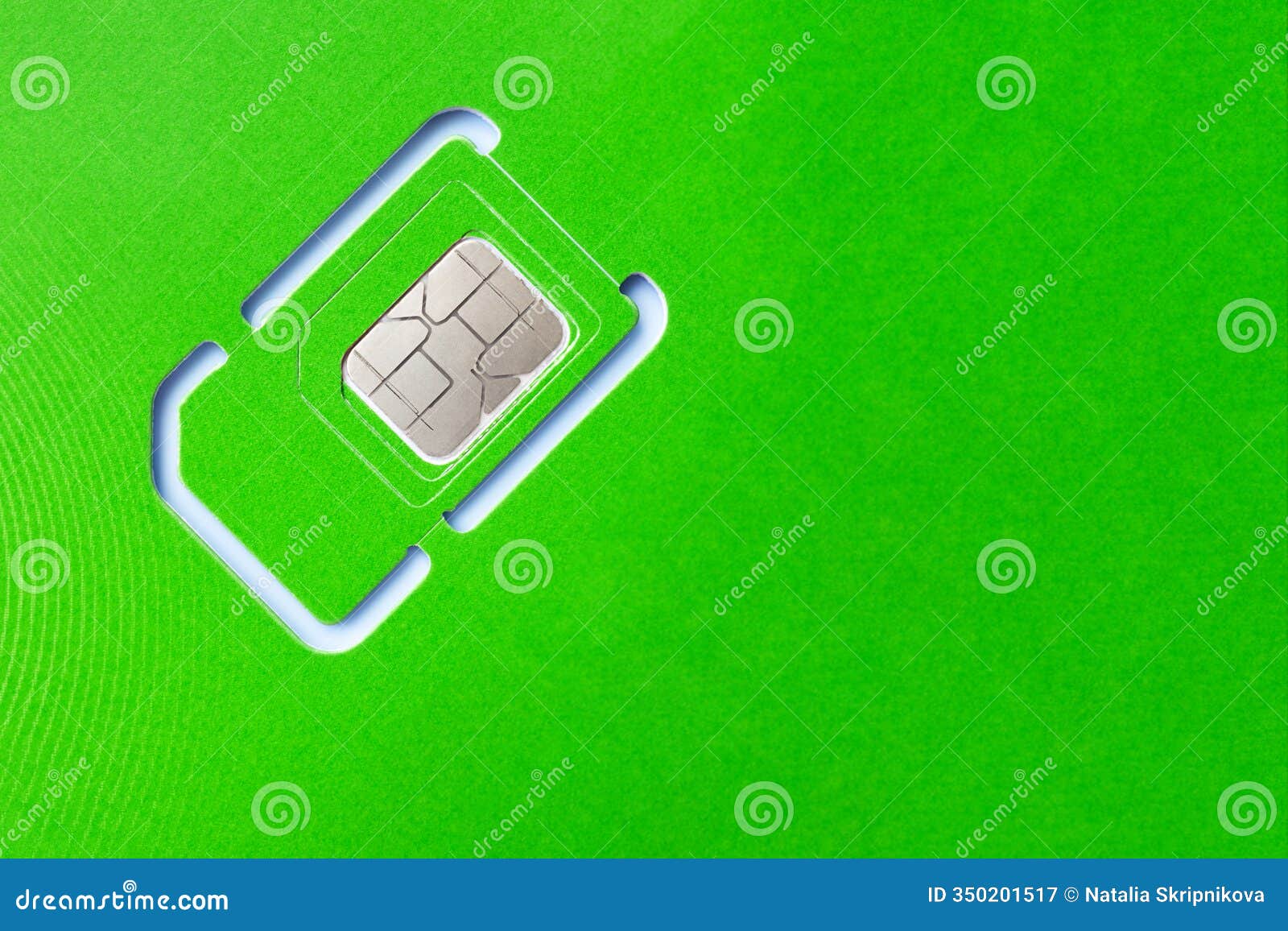 Blank Sim Card stock image. Image of telephone, electronic - 350201517