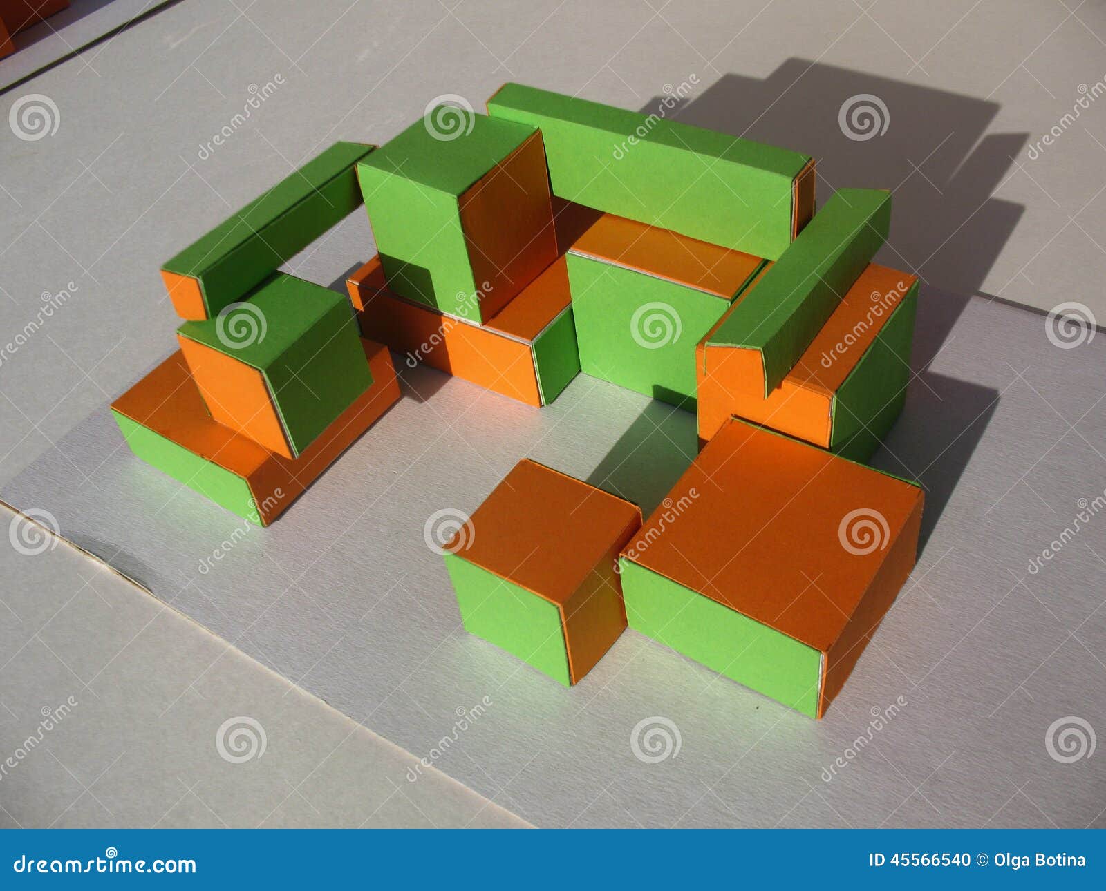 Layout of the prisms stock photo. Image of layout, shape - 45566540