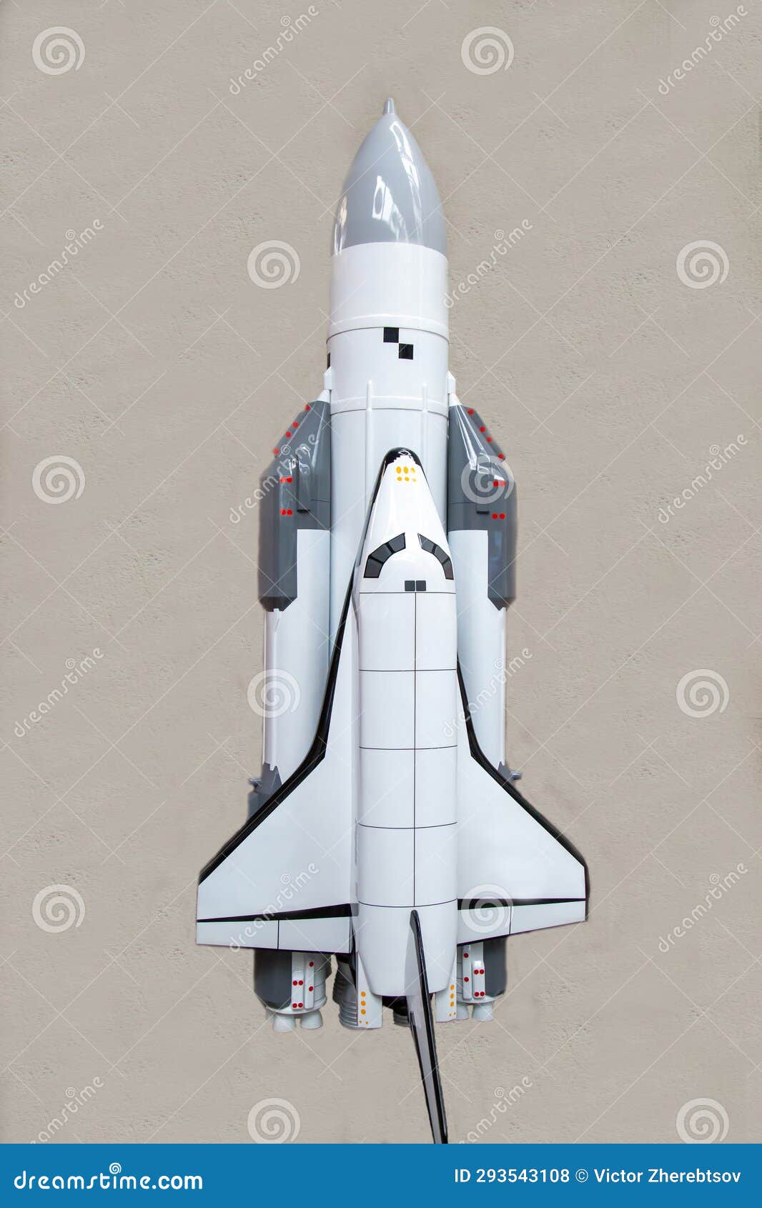 The Layout of the Rocket and Space Complex. Stock Photo - Image of ...