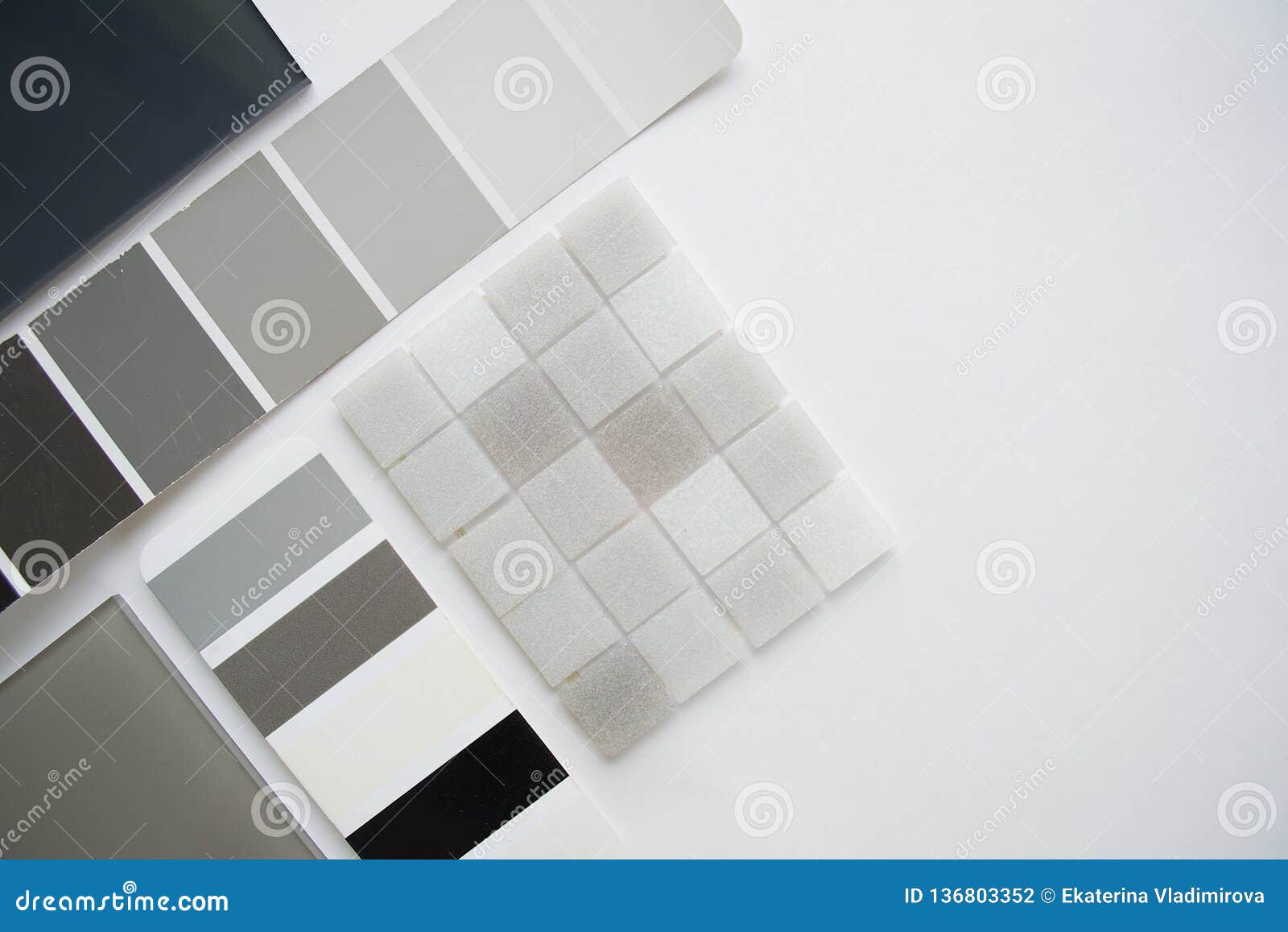 Layout of Samples of Materials, Selection of Materials, Selection Stock ...