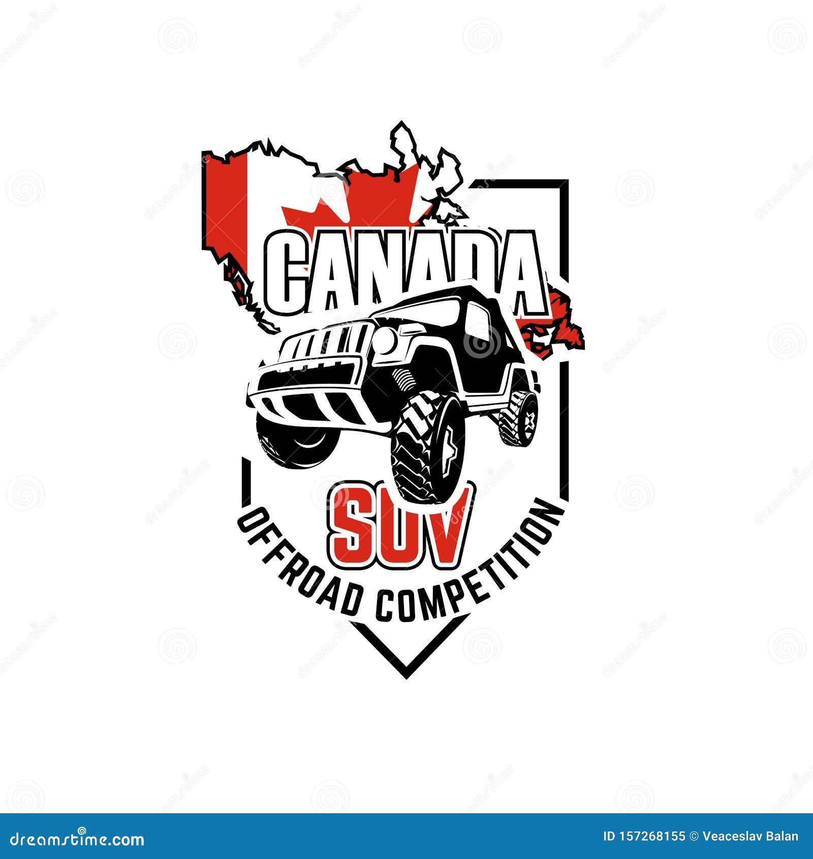 Layout Template for Logo of the Championship of Off-road Racing in ...