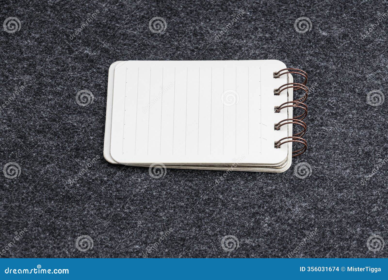 Layout of White Book, Notebook, Notebook, Blank Notebook Cover on Gray ...