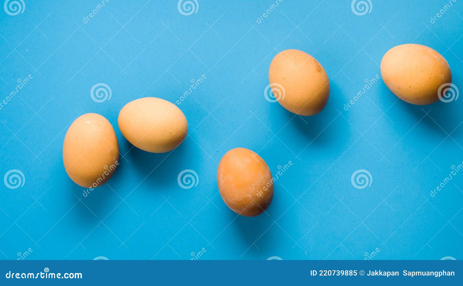 Lays Eggs on Blue Background Stock Image - Image of lays, colorful ...