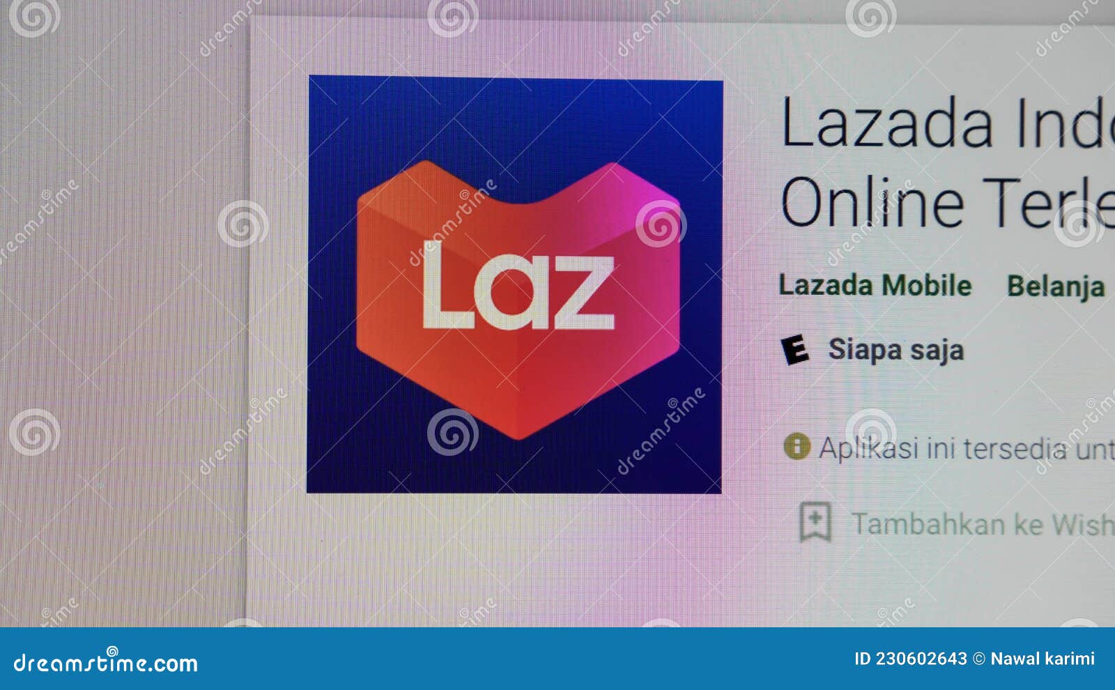 Delivery Man With Lazada Box Thumbs Up, Popular Online Shopping Mall In ...