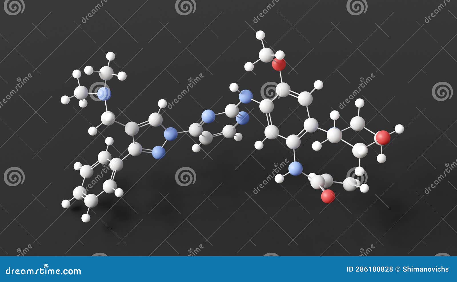 Lazertinib Molecule, Molecular Structure, Epidermal Growth Factor ...