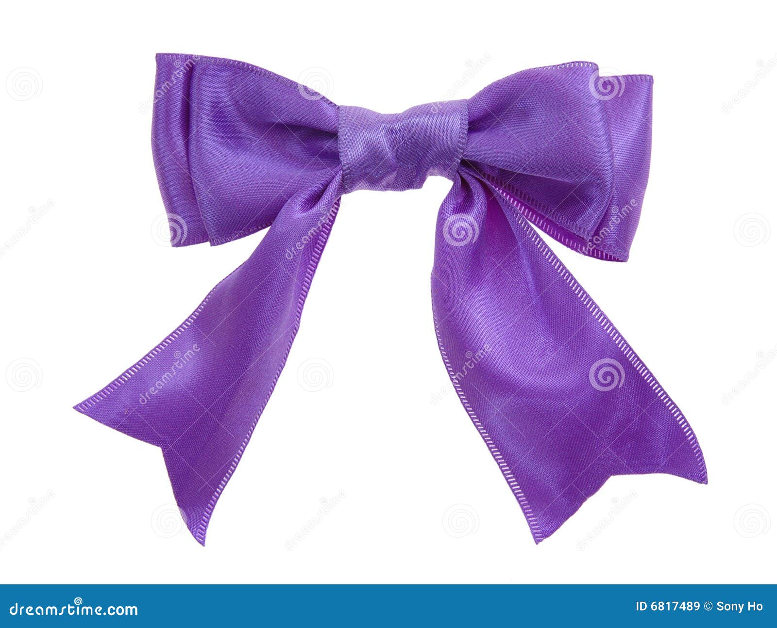 Lazo imagen de archivo. Imagen de violeta, material, terciopelo - 6817489