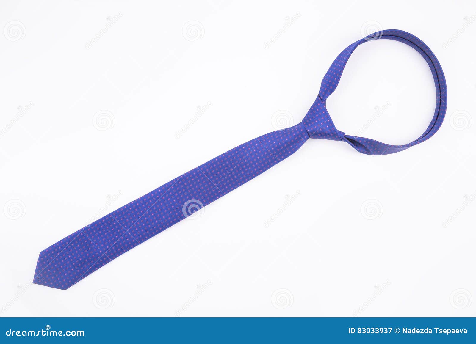 Lazo Masculino Azul Aislado En Blanco Imagen de archivo - Imagen de ...