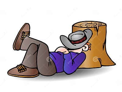 Lazy stock illustration. Illustration of people, white - 16820116