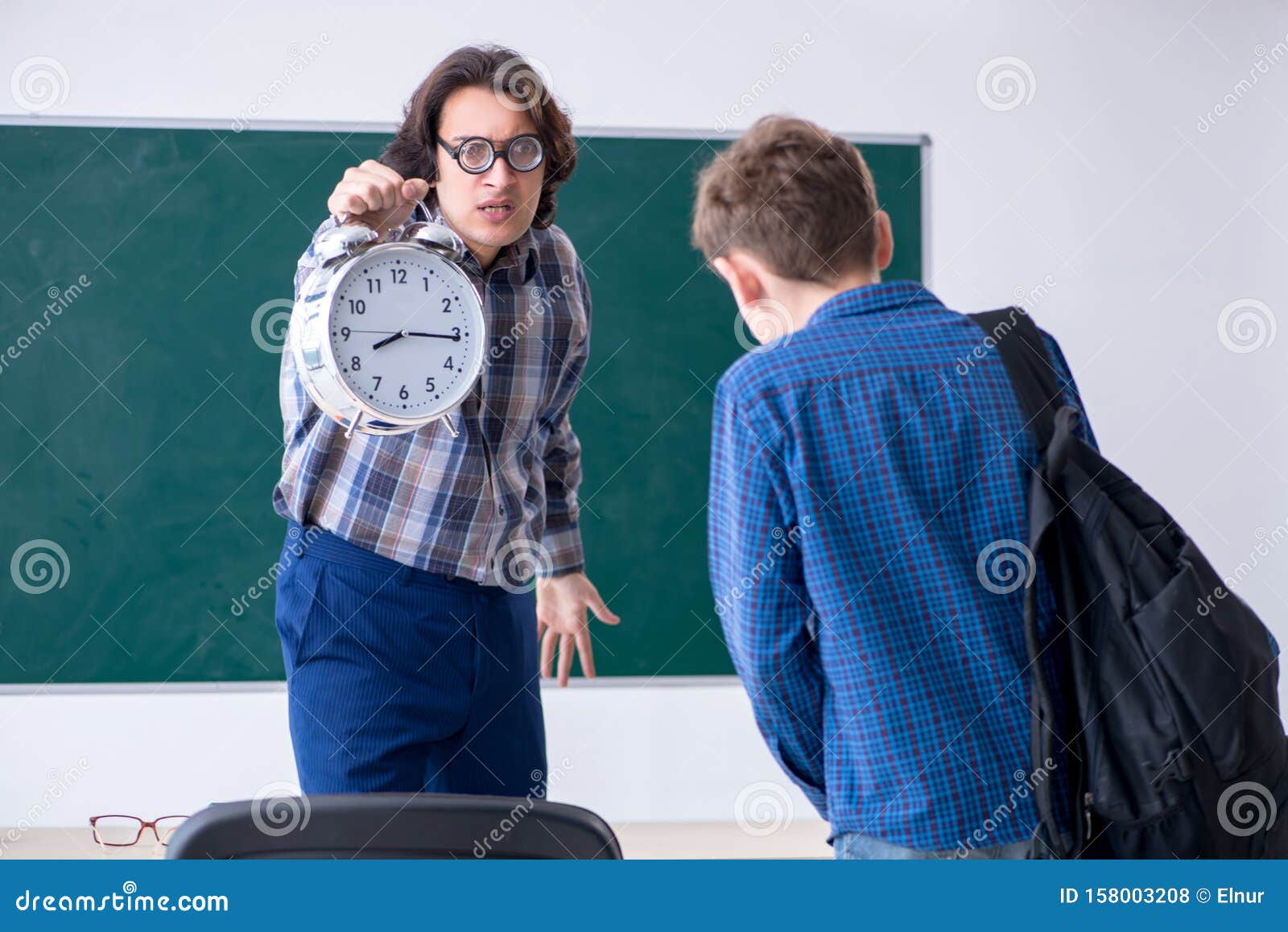 Lazy Boy Being Late for School Stock Photo - Image of management ... Lazy Boy Being Late for School Stock Photo - Image of management ...
