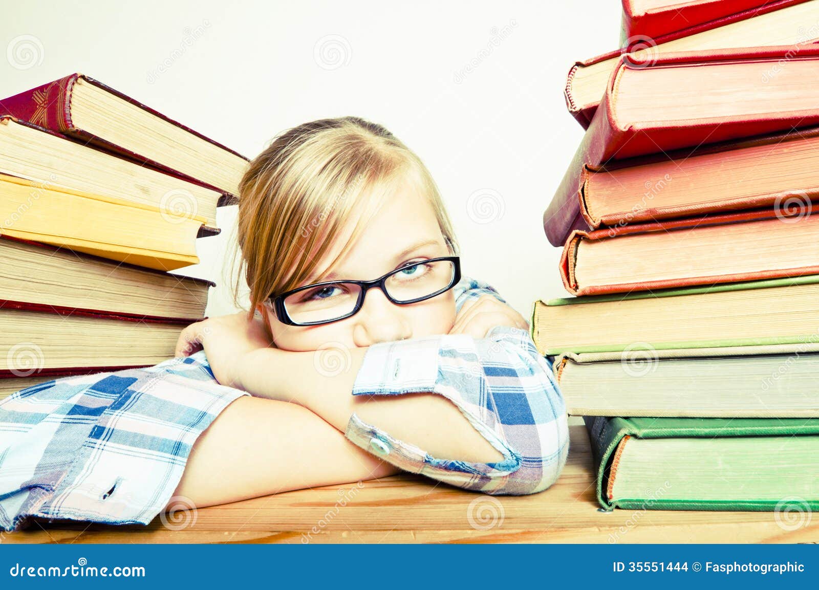 Lazy child stock photo. Image of books, break, library - 35551444