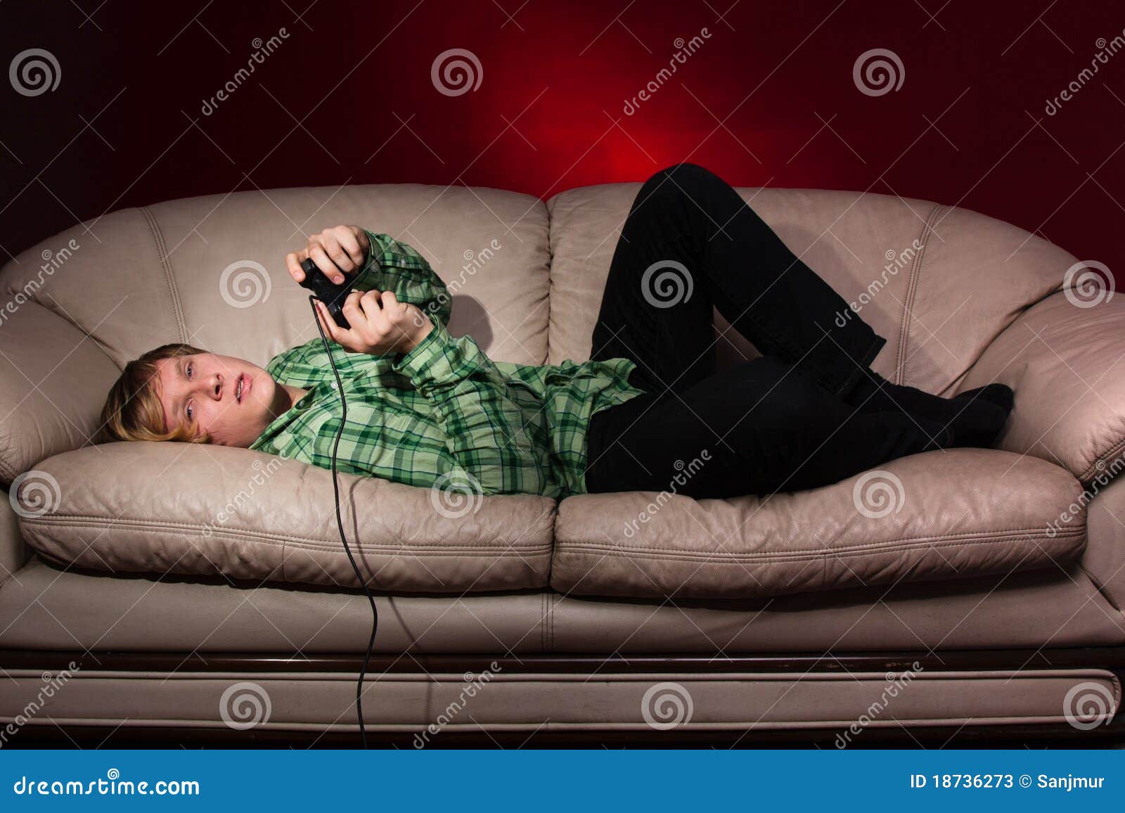 Lazy gaming stock image. Image of gaming, hobby, manipulator - 18736273