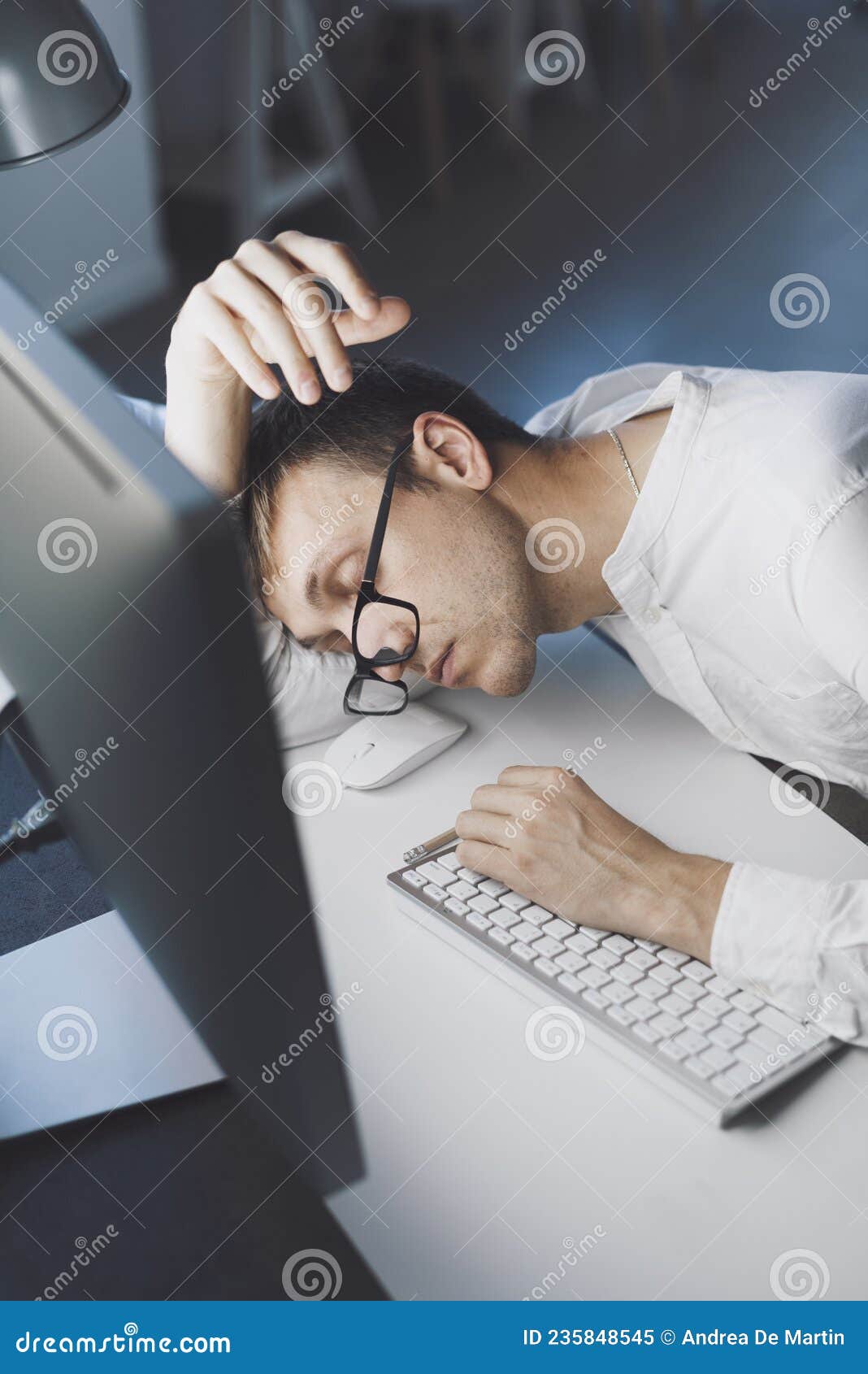 Lazy Office Employee Resting With Feet On Desk In Office Stock Image ... Lazy Office Employee Resting With Feet On Desk In Office Stock Image ...
