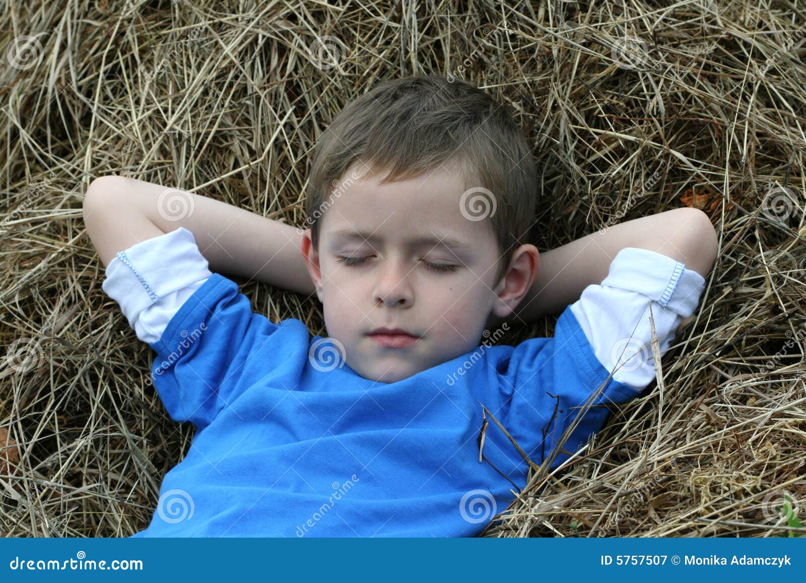 Lazy summer stock image. Image of child, village, summer - 5757507