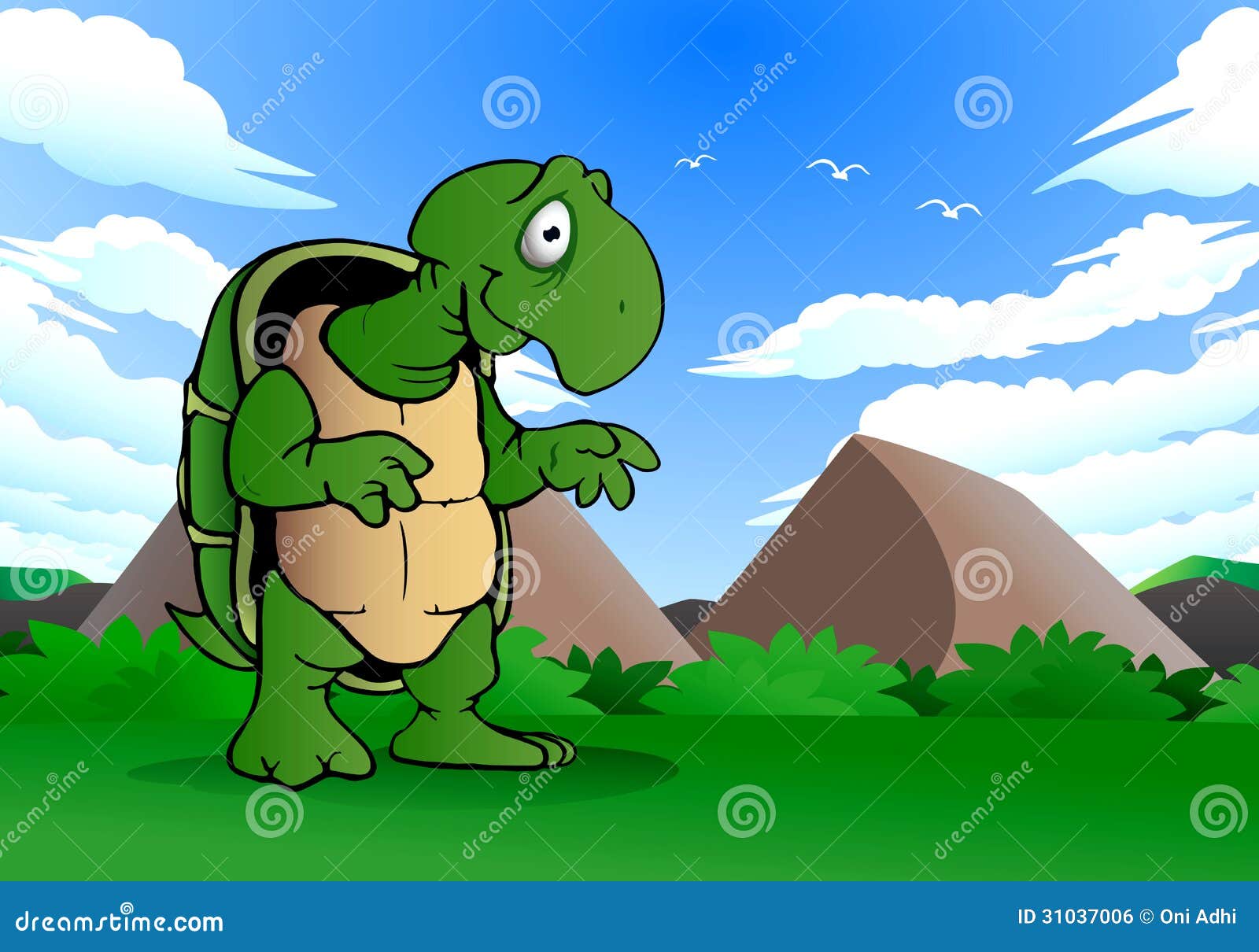 Lazy Turtle Stock Photography | CartoonDealer.com #31037006
