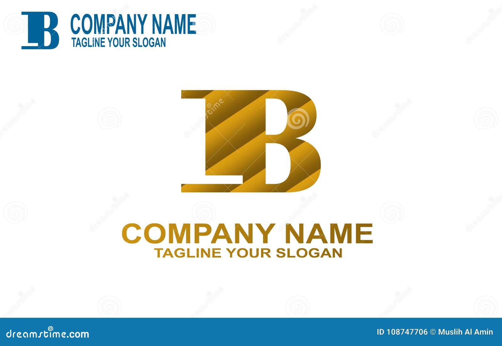 LB, L + B Letter Logo Vector. Stock Vector - Illustration of marketing ...