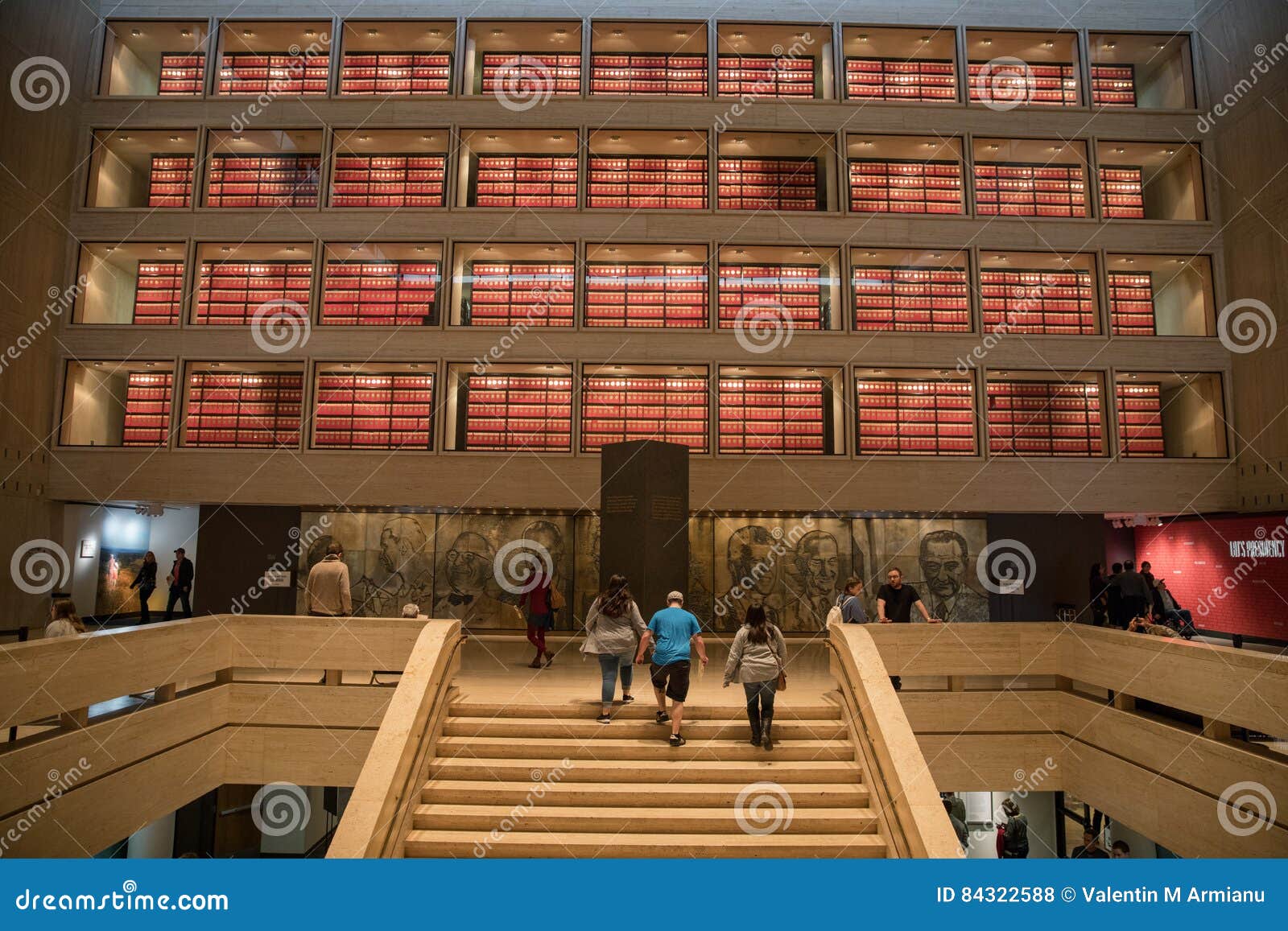 LBJ Presidential Library editorial stock photo. Image of texas - 84322588