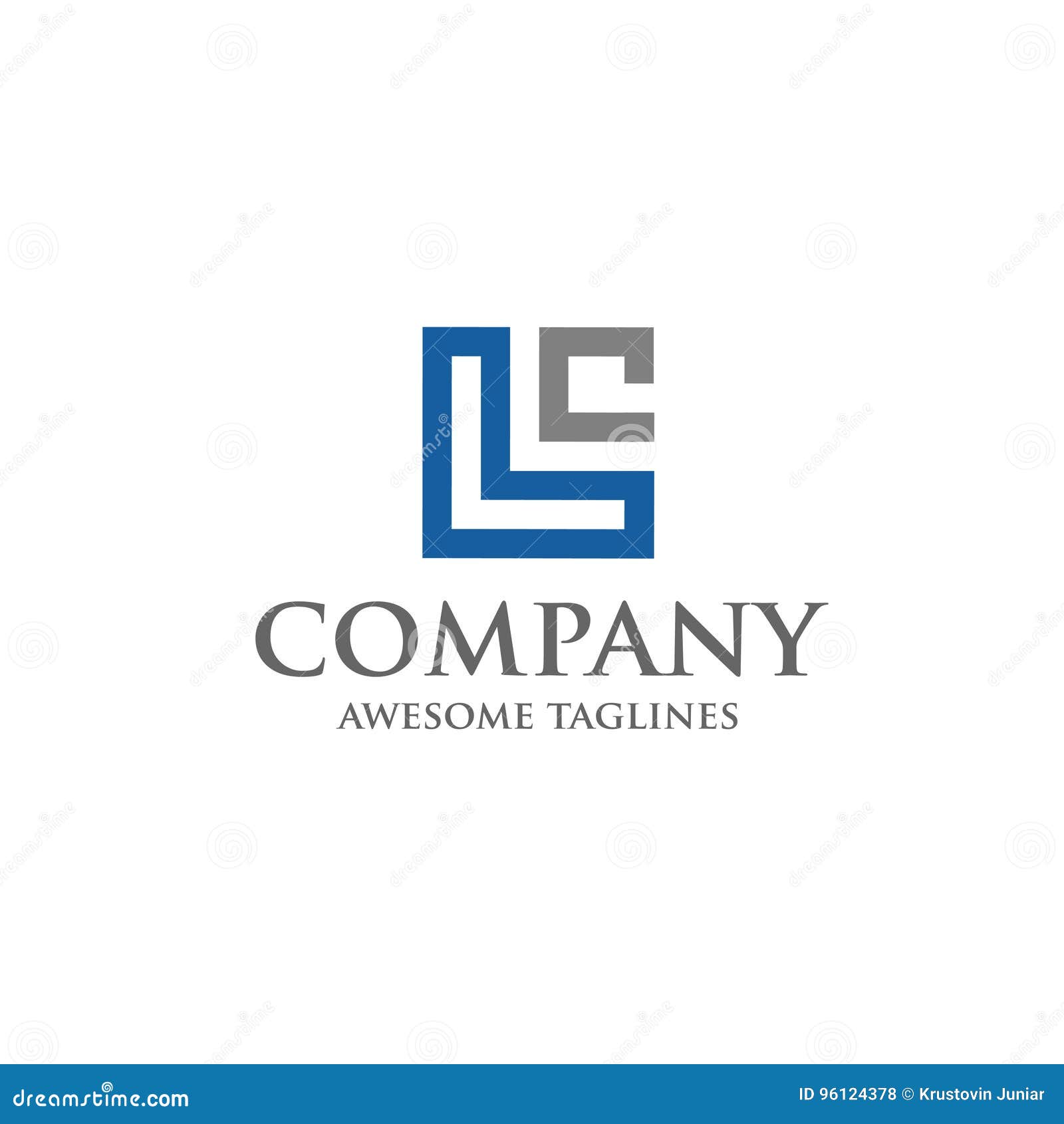 LC Letter Logo Design Vector Illustration Template, Stock Vector ...