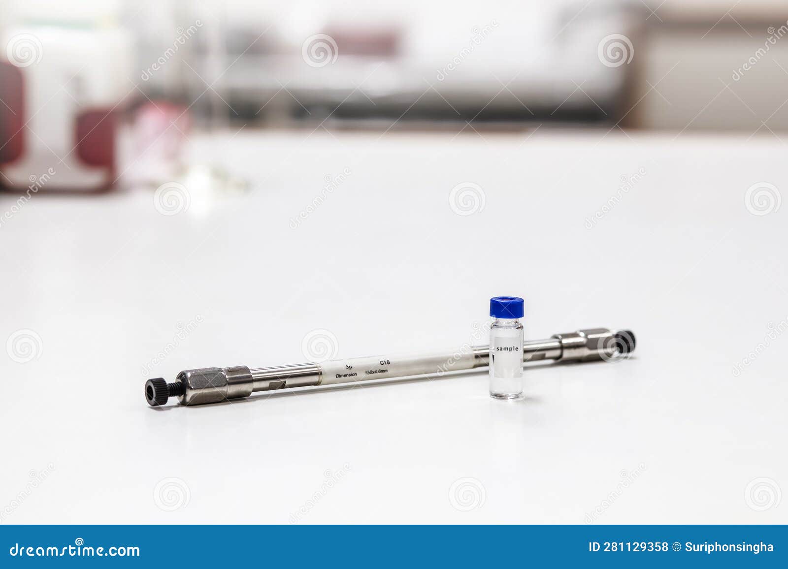 LC, LC-MS, HPLC Cartridge Columns Chromatography and Sample Solution in ...
