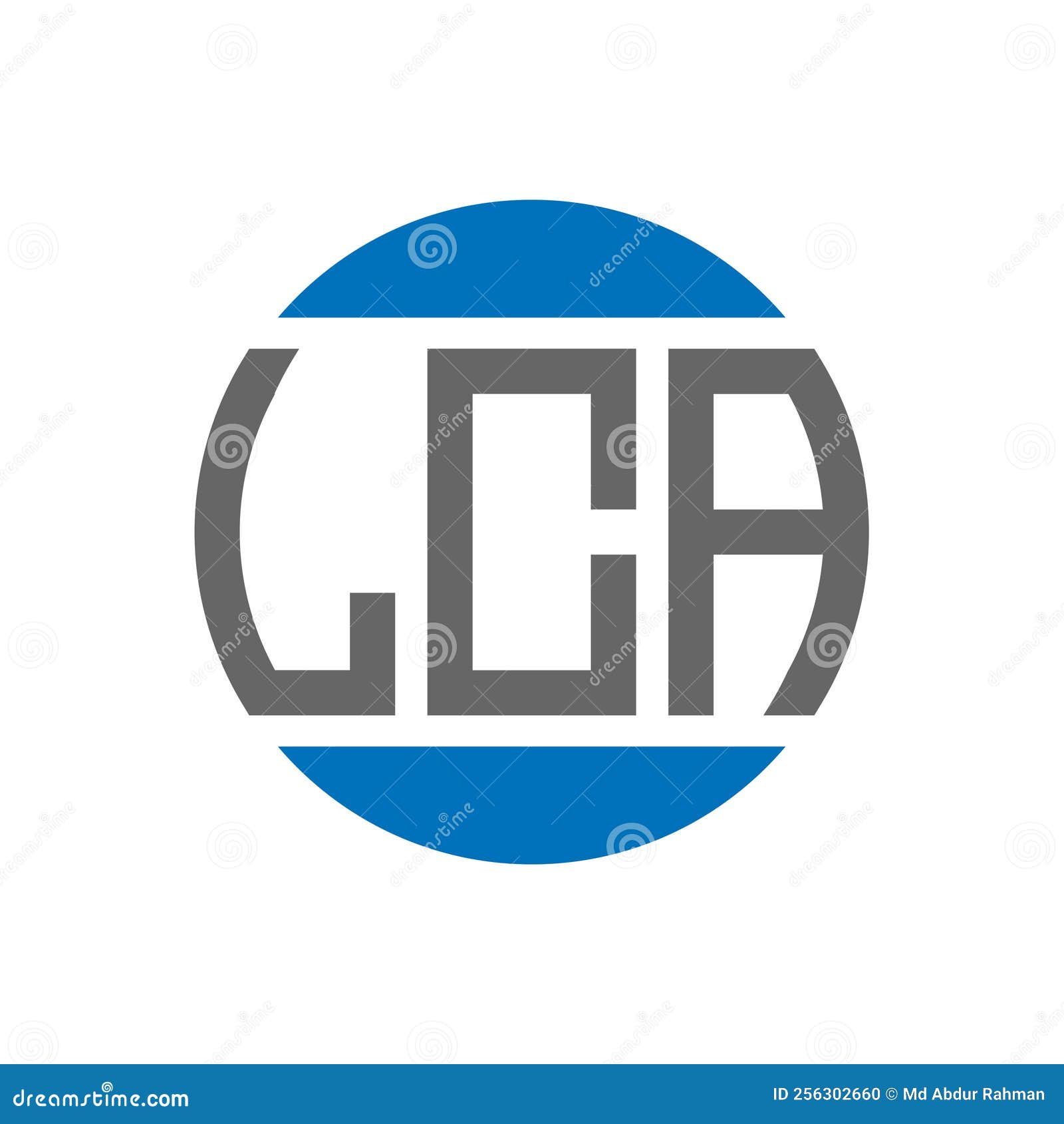 LCA Letter Logo Design On White Background. LCA Creative Initials ...
