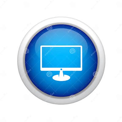 Lcd display icon stock illustration. Illustration of news - 25394976