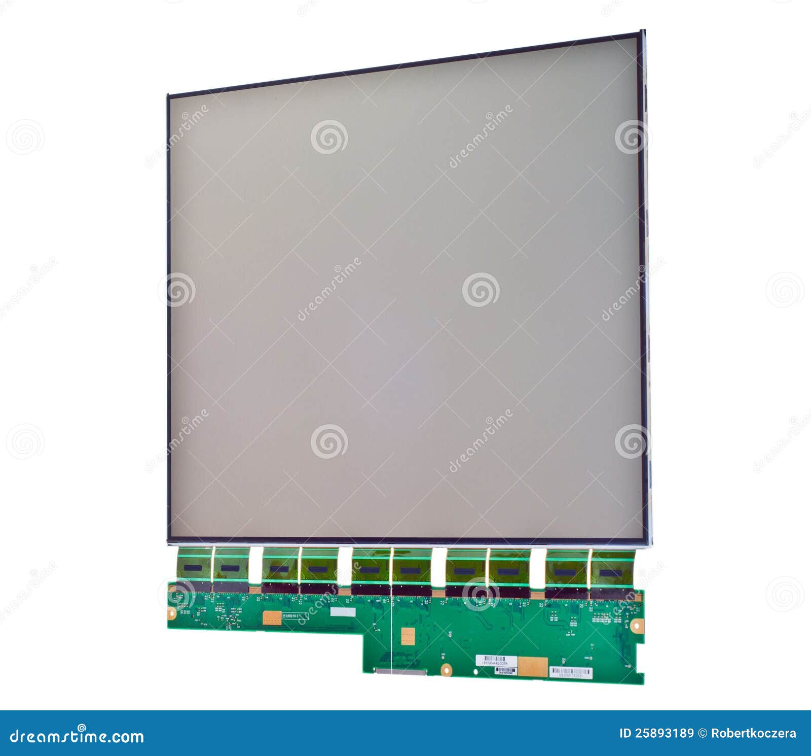 Lcd display isolated stock image. Image of screen, modern - 25893189