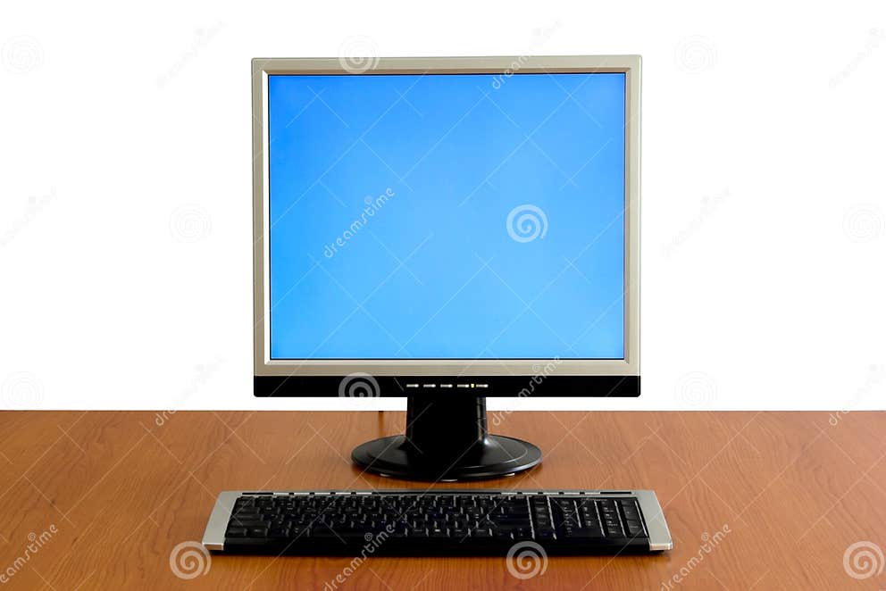 LCD display monitor stock photo. Image of resolution, screan - 913556