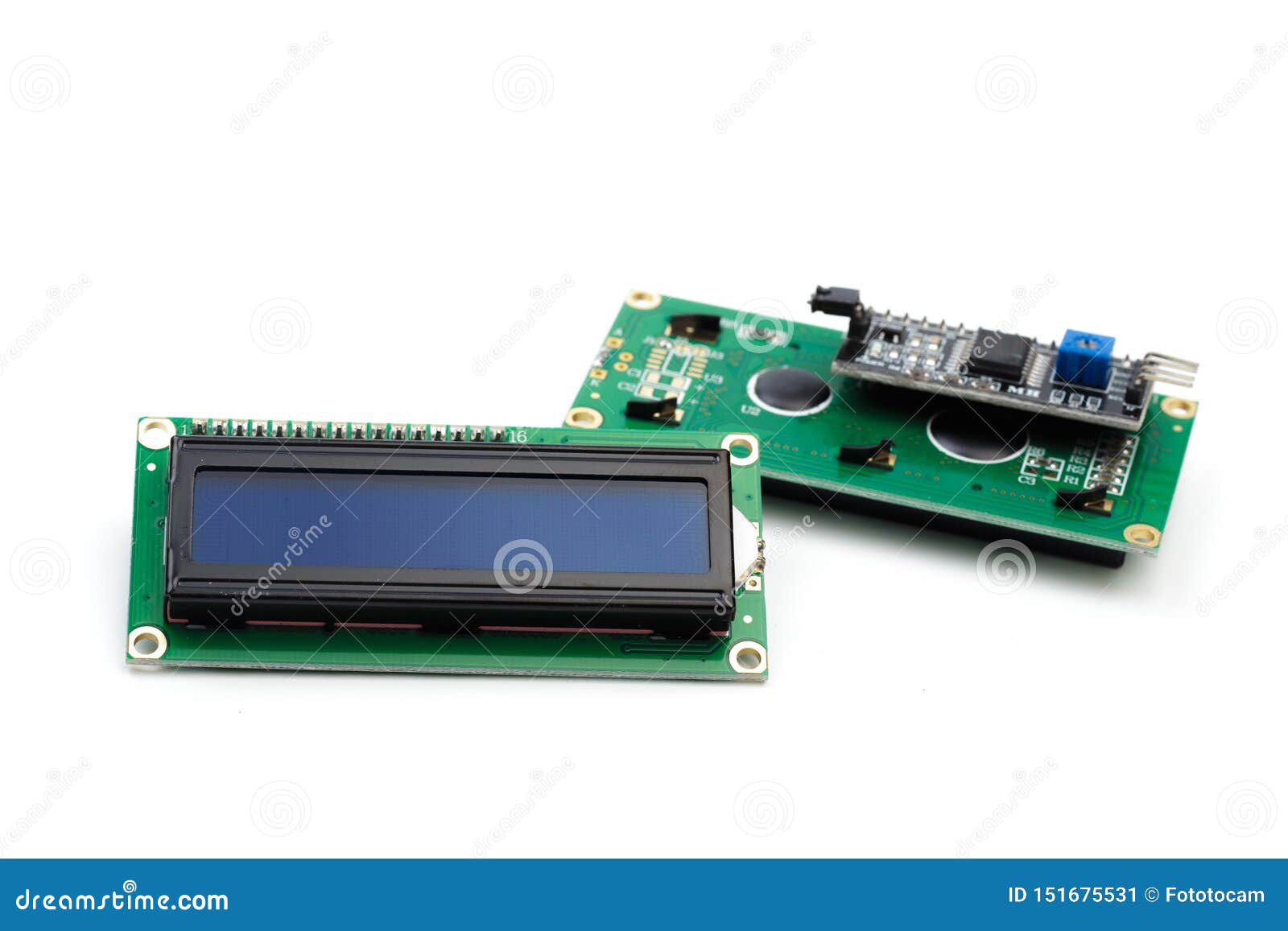 LCD Indicator Isolated on White Background Stock Image - Image of ...